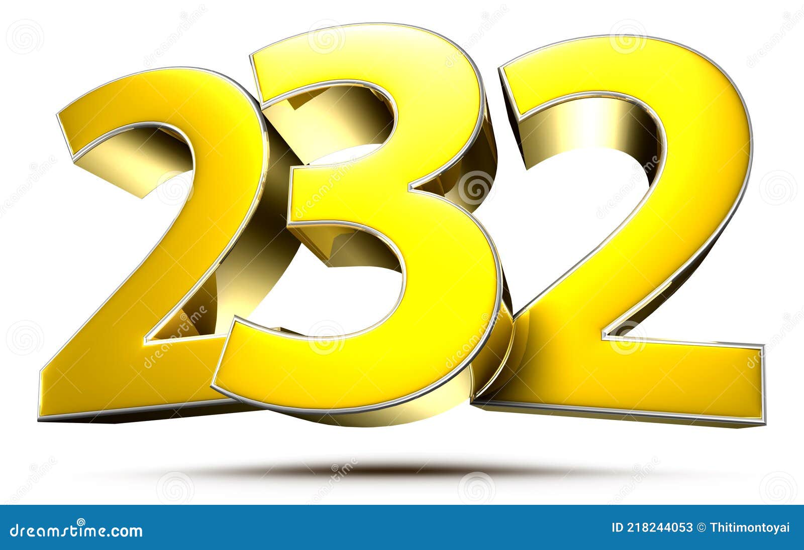 232 gold. stock illustration. Illustration of marketing - 218244053