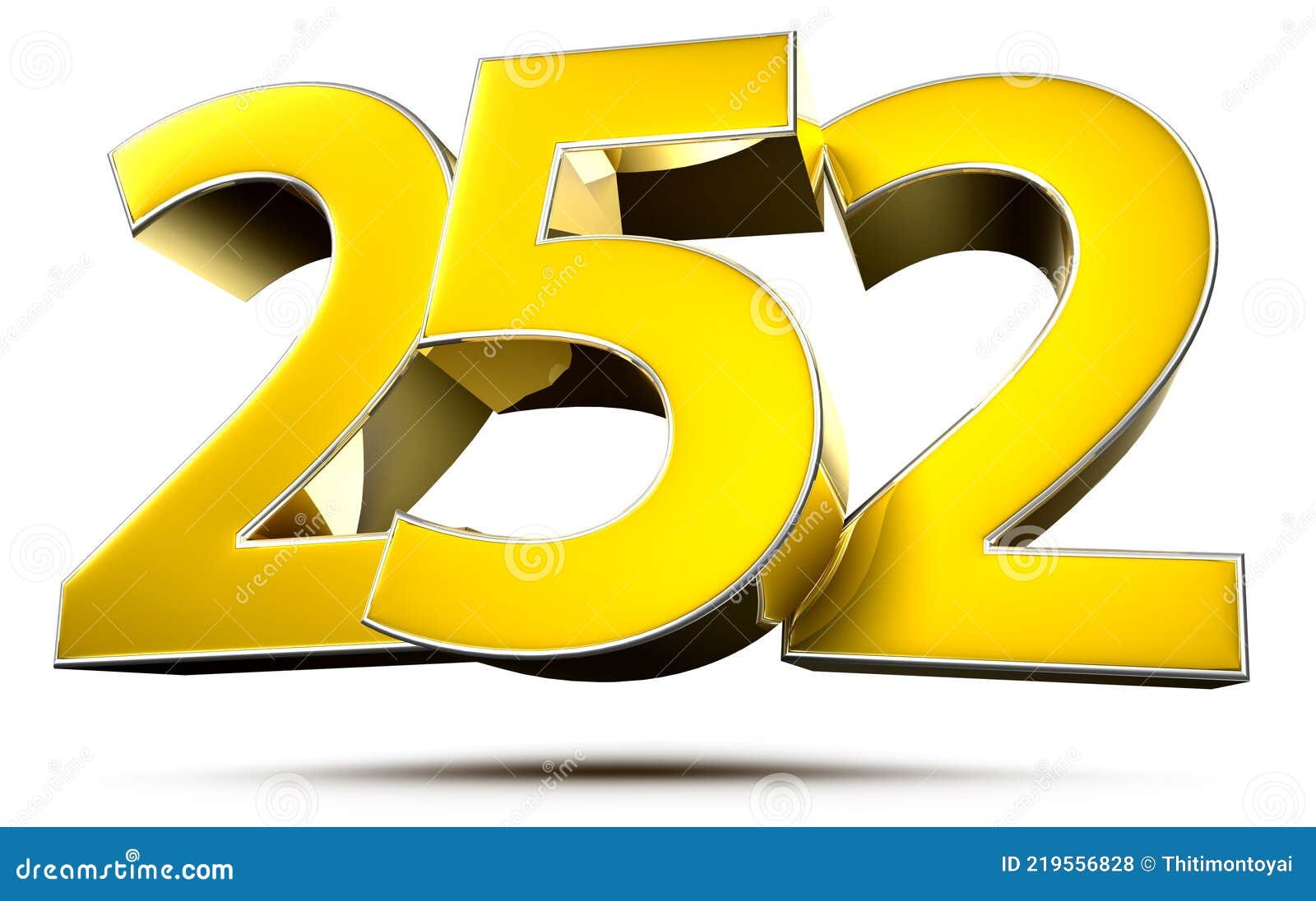 252 gold. stock illustration. Illustration of commerce - 219556828