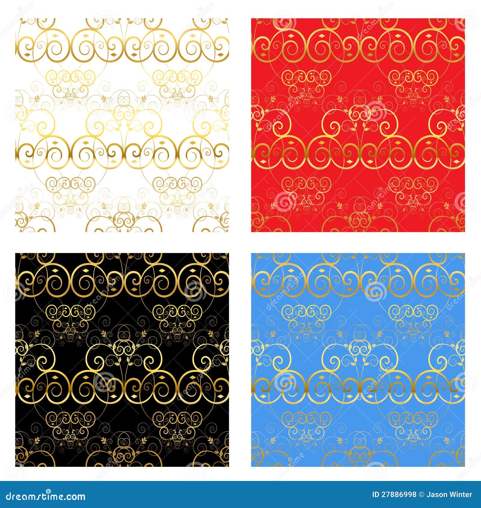 Gold Decorative Backgrounds Stock Vector - Illustration of deco, card ...