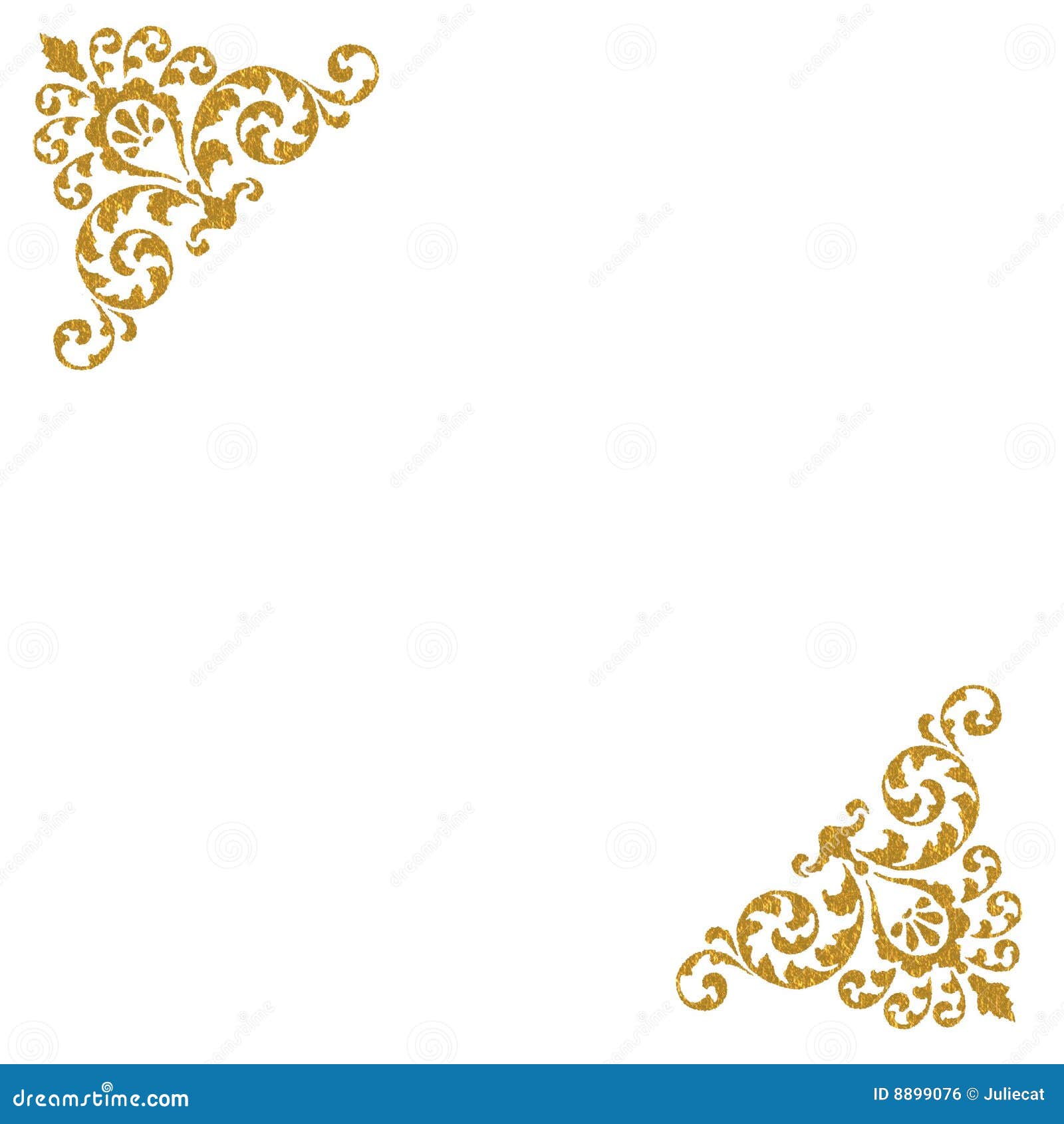 Decorative Corners For Awards, Certificates And Securities Cartoon ...