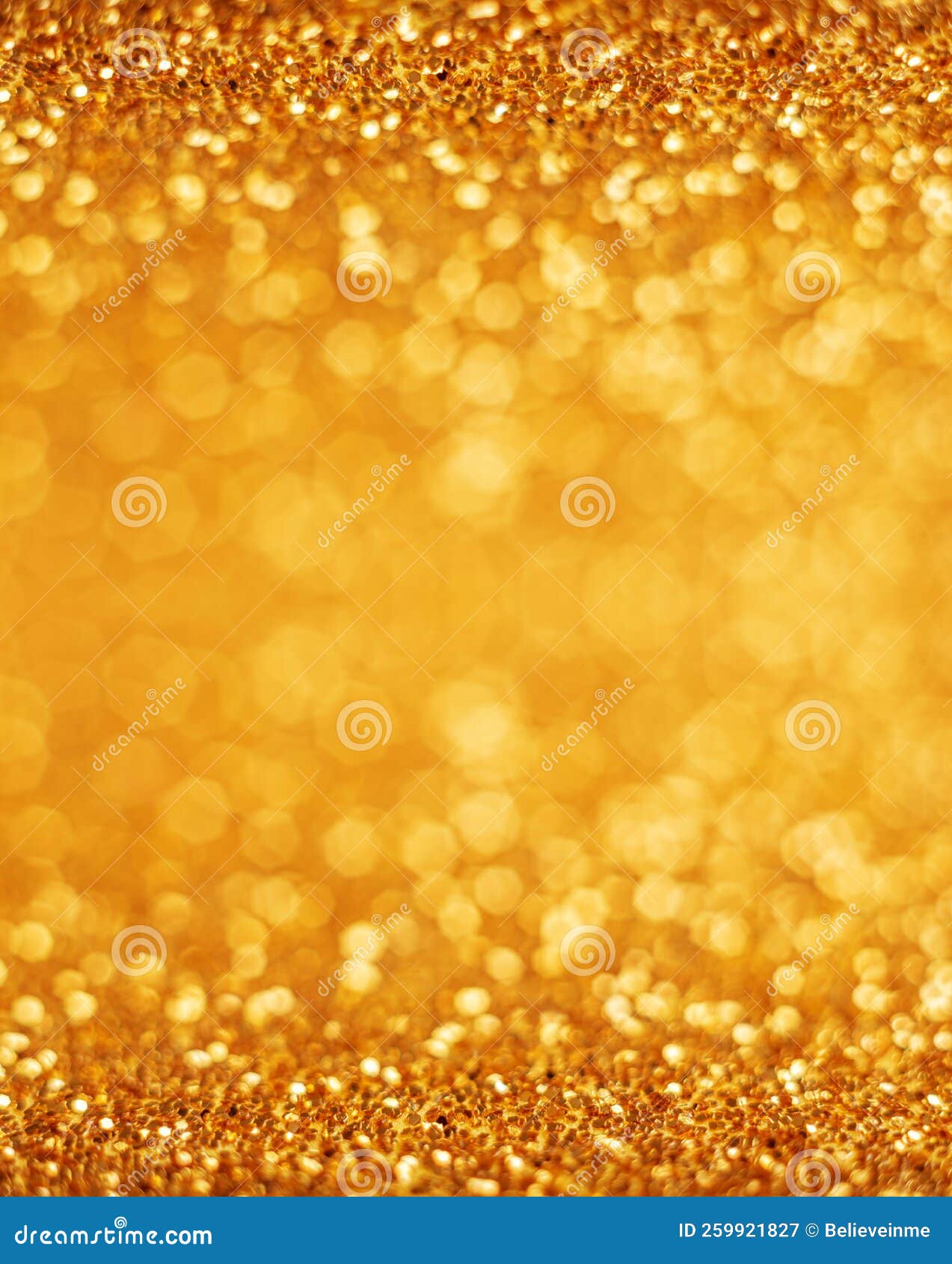 Gold Defocused Glitter Background. Stock Image - Image of abstract ...