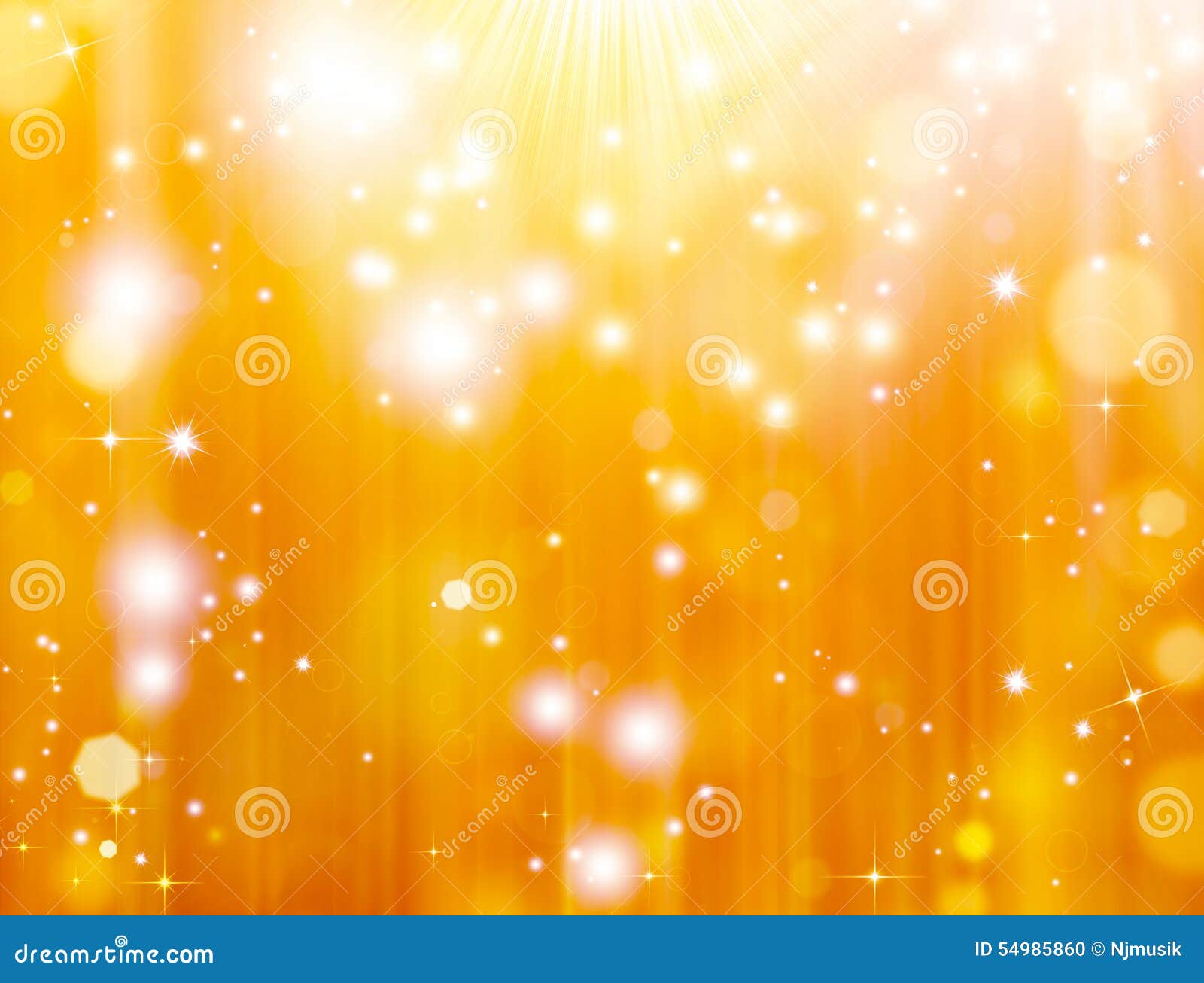 Gold Defocused Lights Background Stock Photo | CartoonDealer.com #22239504