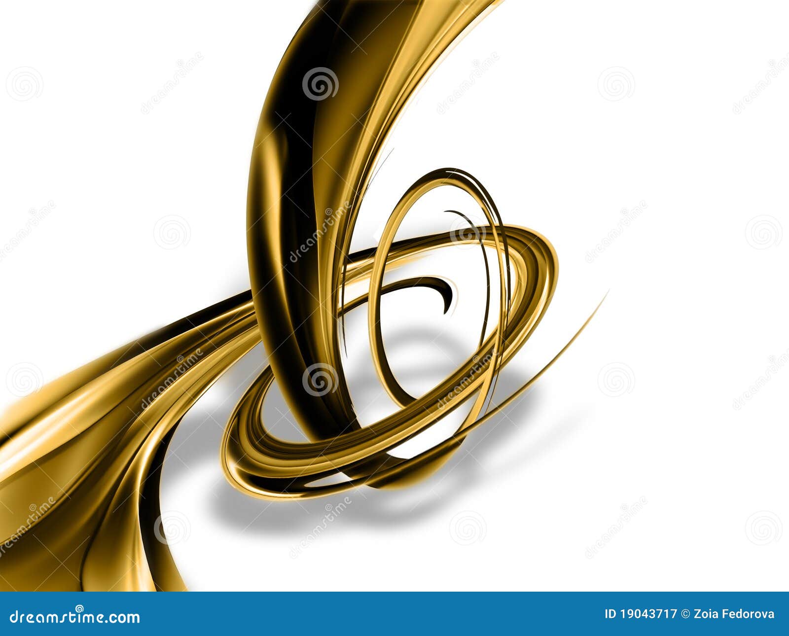 Gold design stock illustration. Illustration of render - 19043717