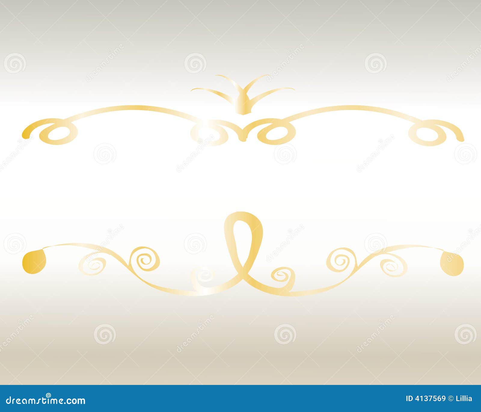 Gold design element stock vector. Illustration of element - 4137569