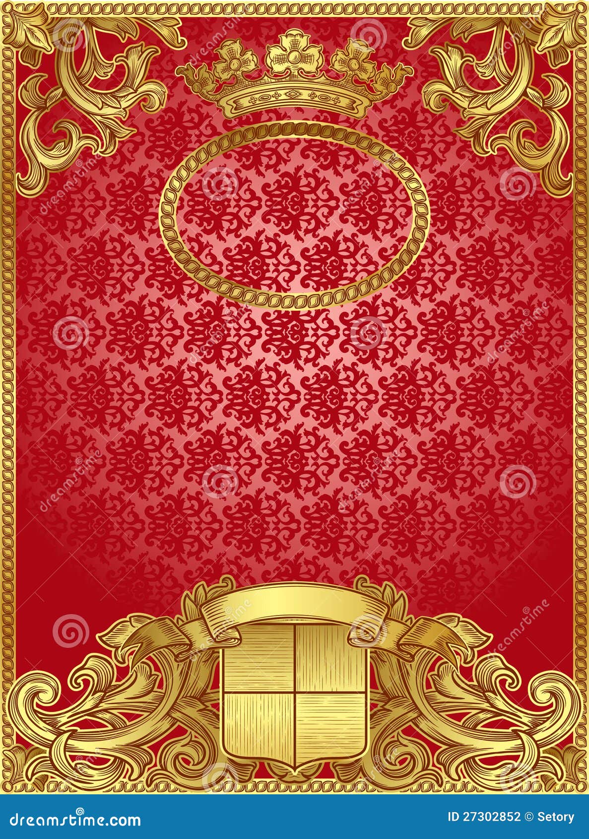 Gold design elements stock vector. Illustration of frame - 27302852