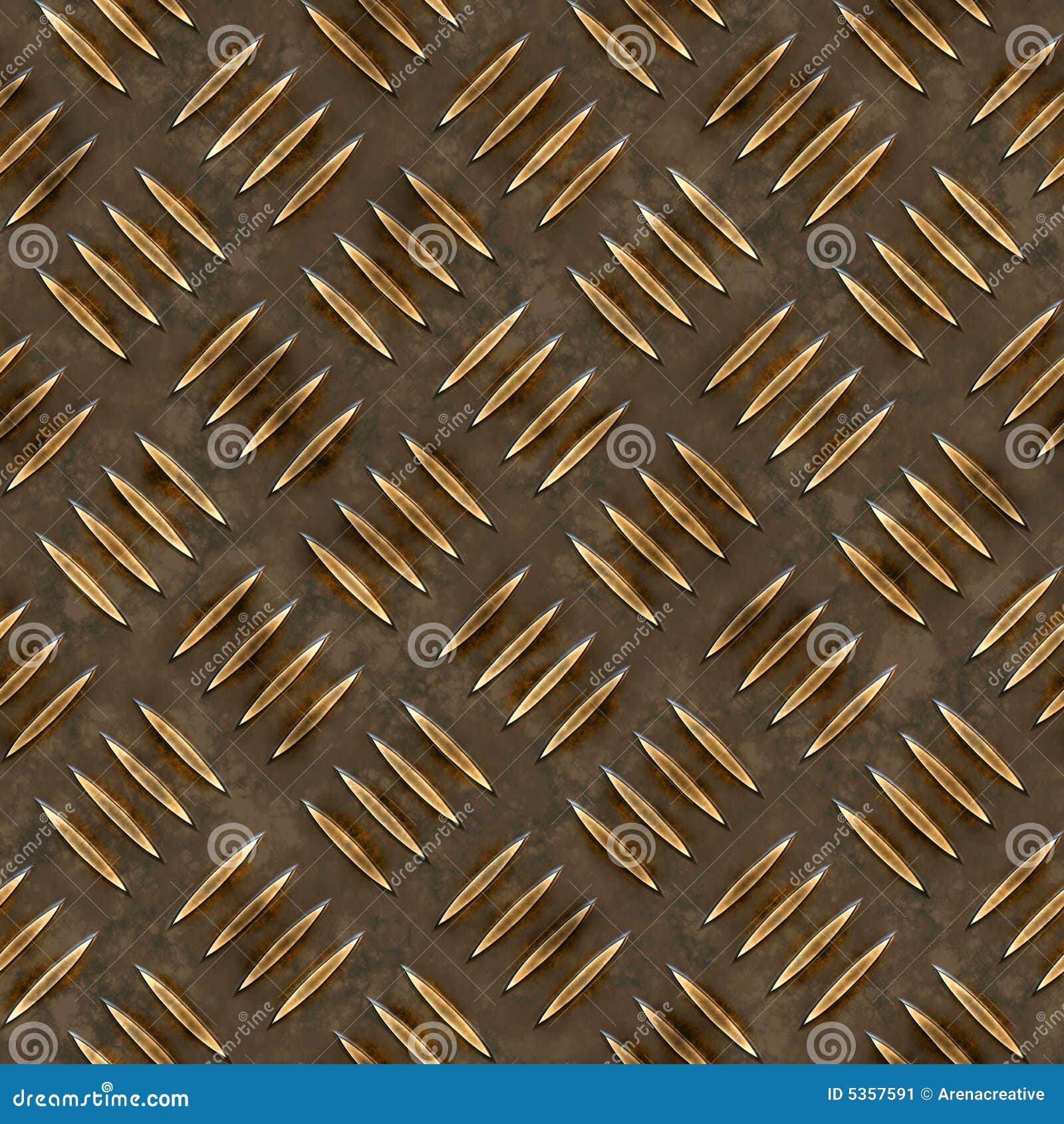 Gold Diamond Plate stock illustration. Illustration of industry - 5357591