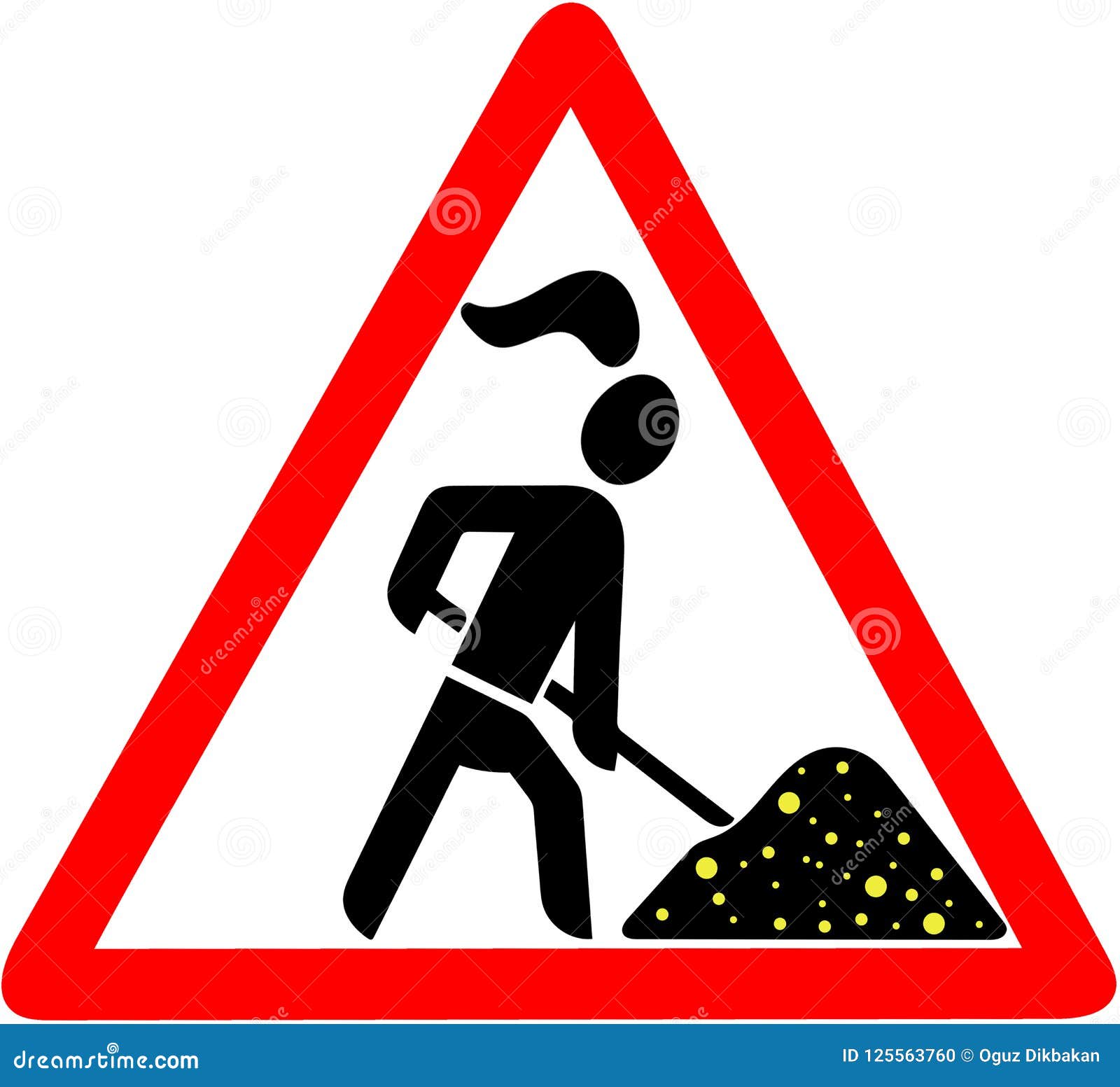 Road Sign Digger Stock Illustrations – 1,458 Road Sign Digger Stock ...