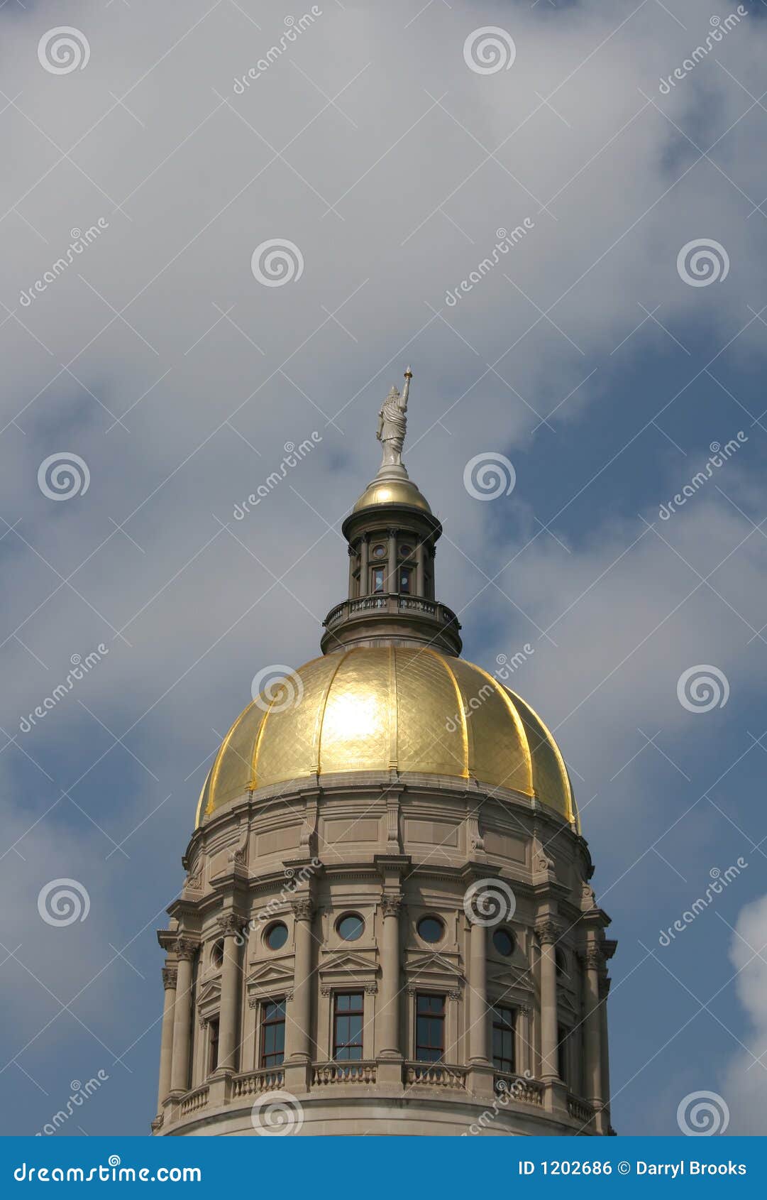 Gold Dome 2 stock photo. Image of dome, historic, architecture - 1202686