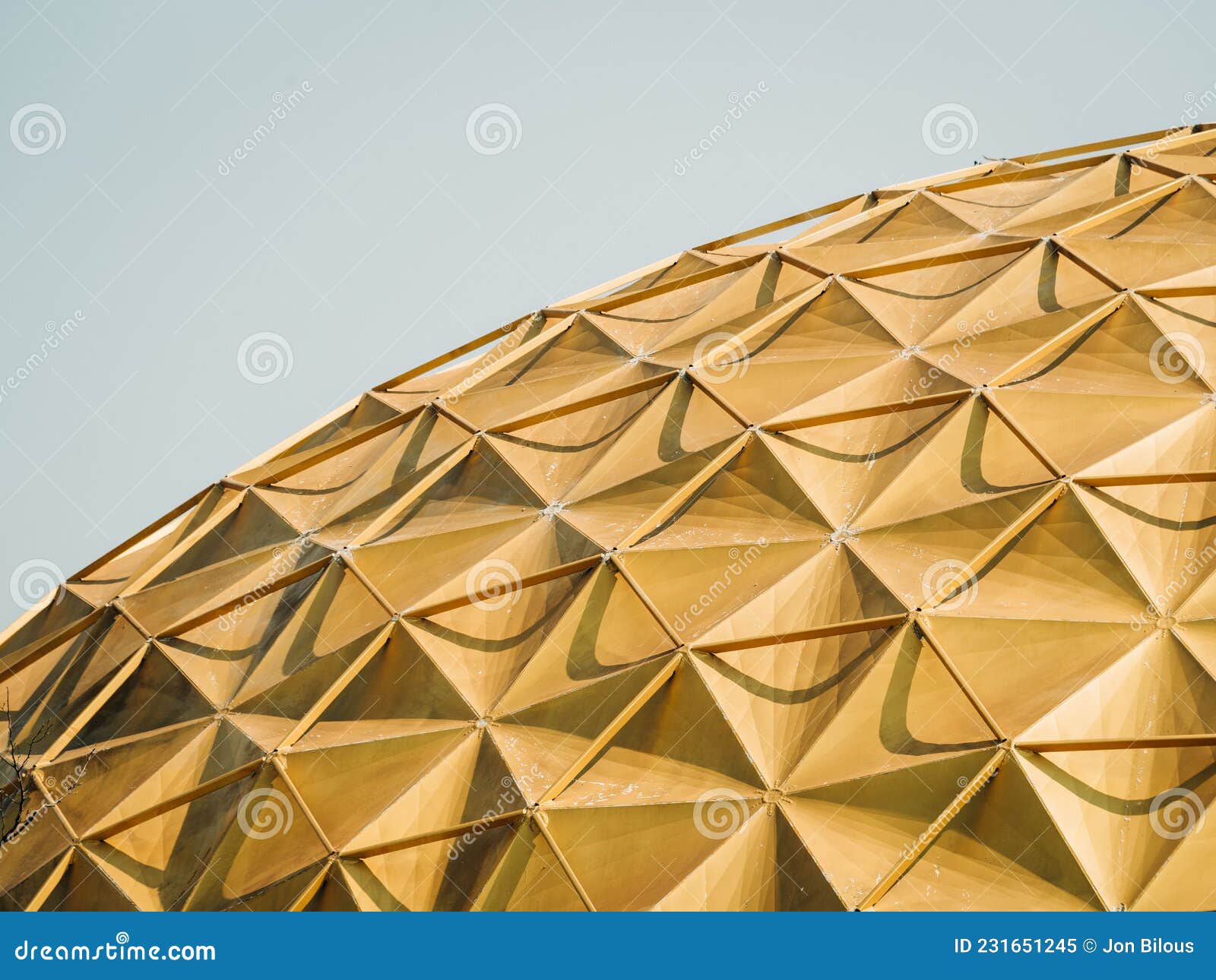 The Gold Dome, on Route 66 in Oklahoma City, Oklahoma Stock Image ...