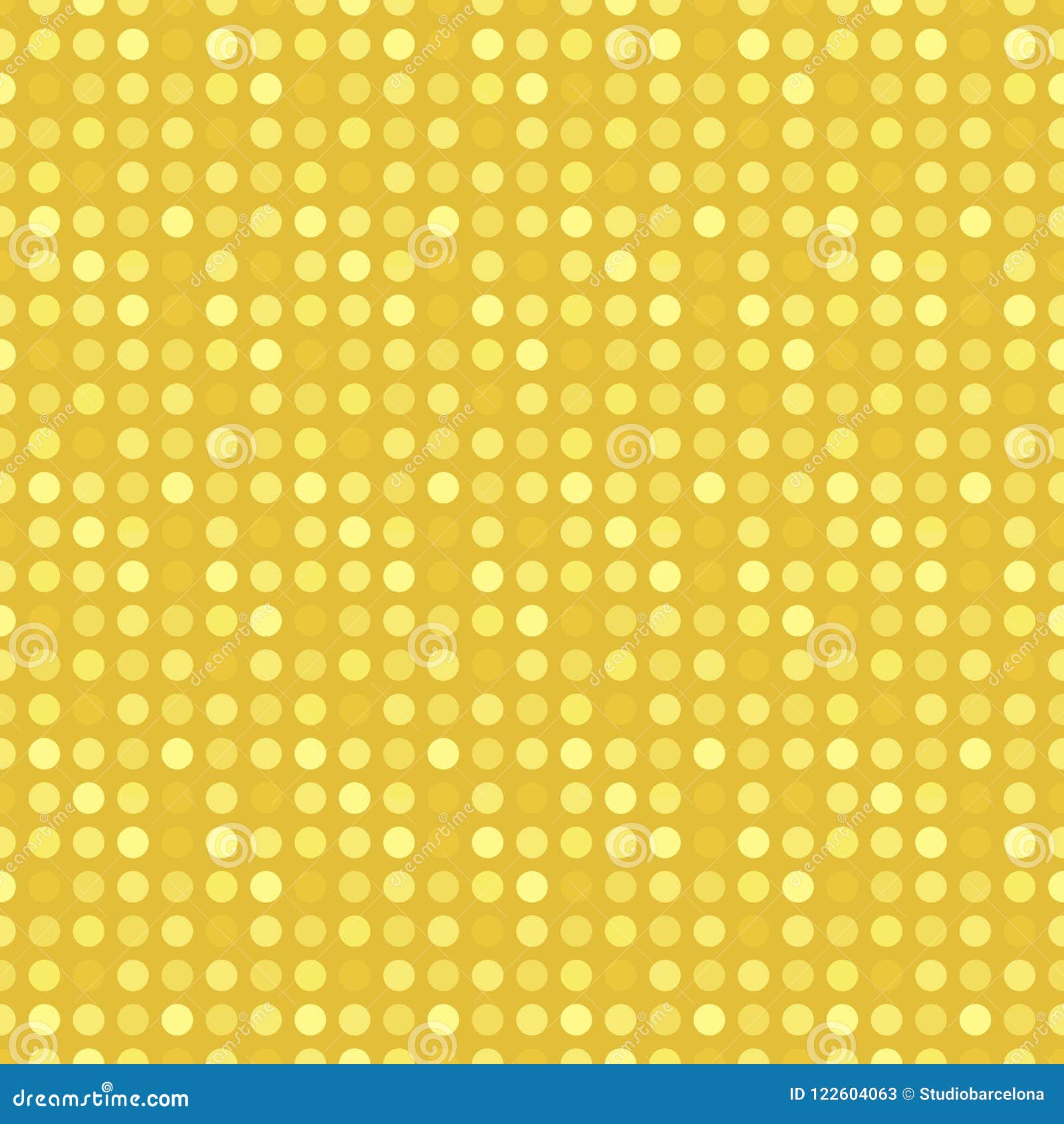 Gold Dotted Pattern Illustration Stock Vector - Illustration of ...