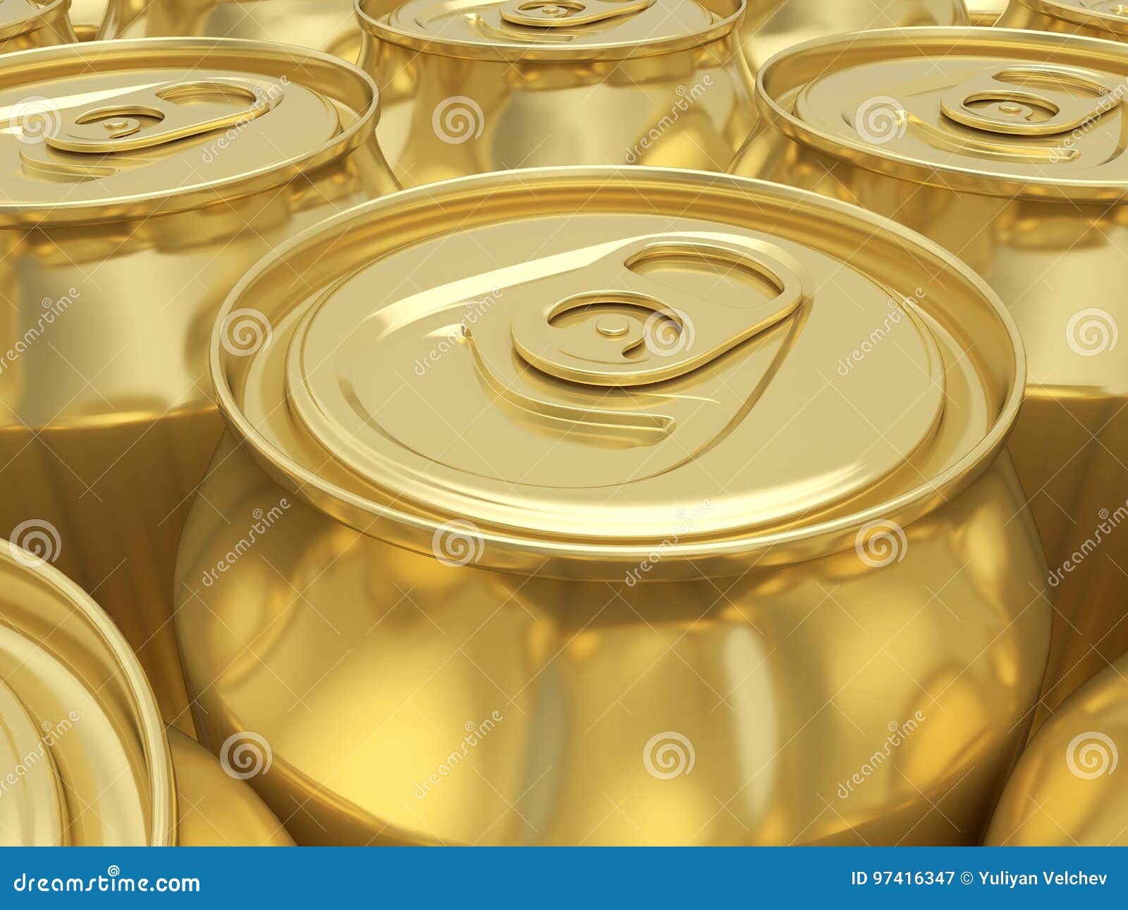 Gold Drink Cans Royalty-Free Illustration | CartoonDealer.com #89272941