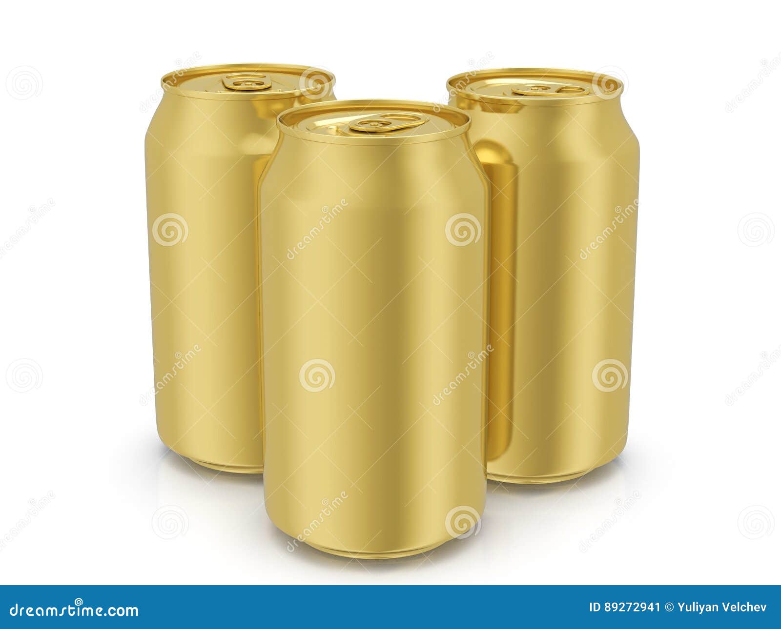 Gold Drink Cans Royalty-Free Illustration | CartoonDealer.com #89272941