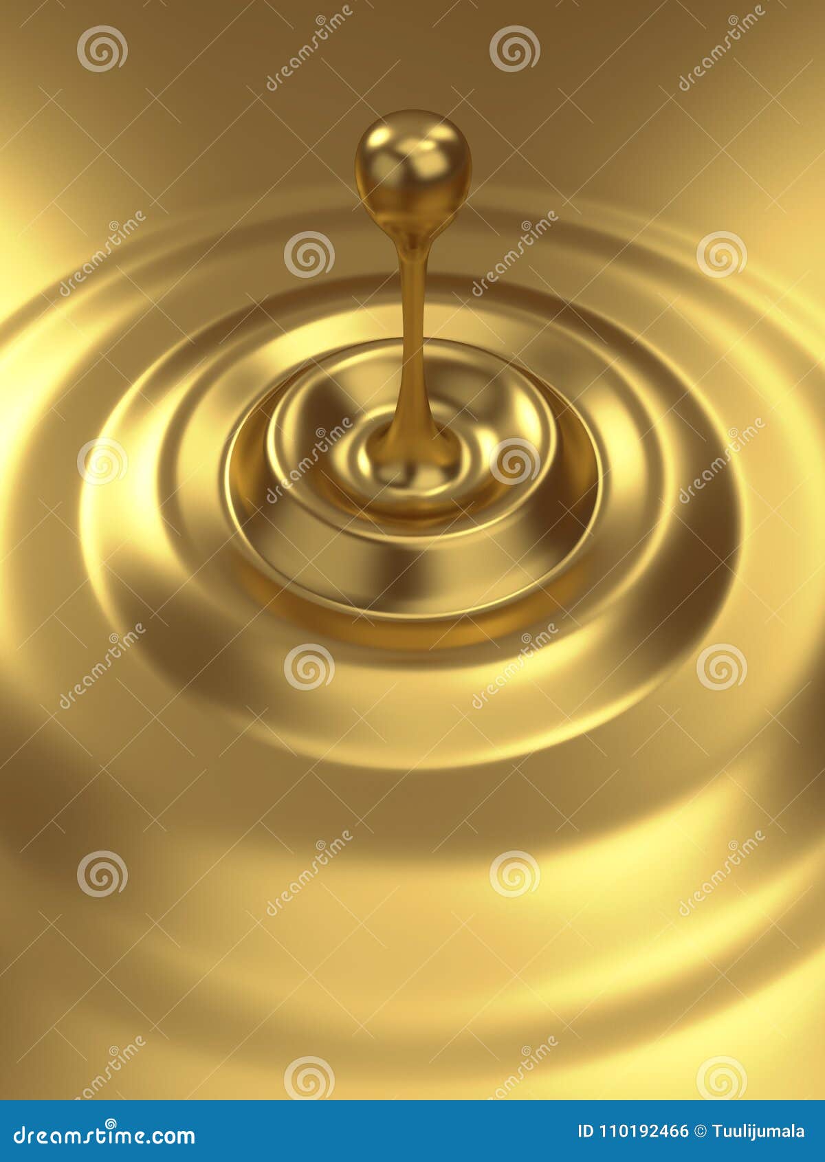 Gold Drop Splash Vertical Background Stock Illustration - Illustration ...