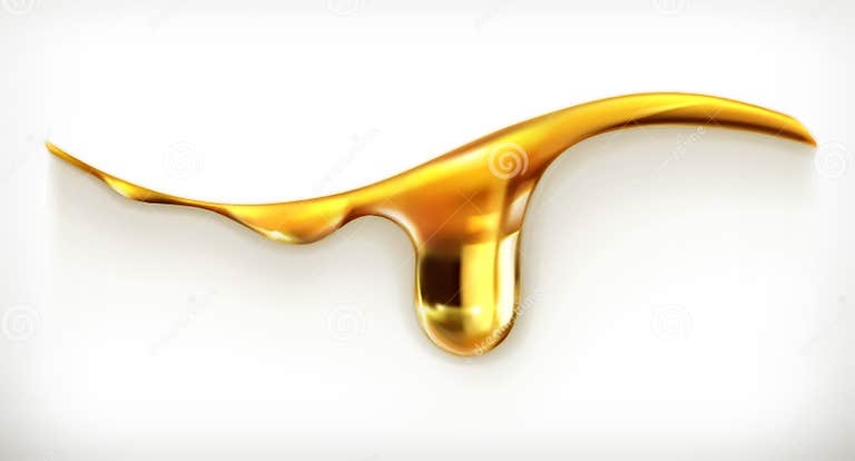 Gold Drop Vector Design Element Stock Vector - Illustration of golden ...