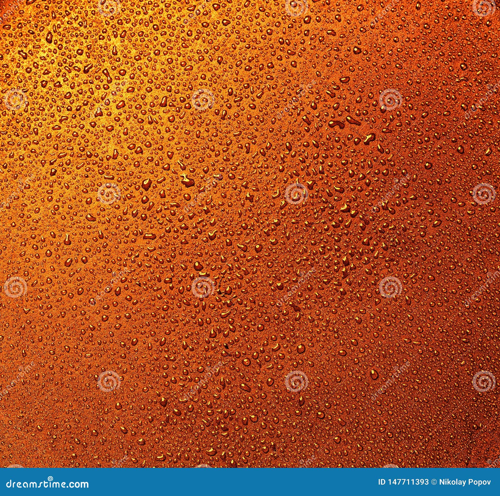 Gold drops of water stock image. Image of clean, gold - 147711393