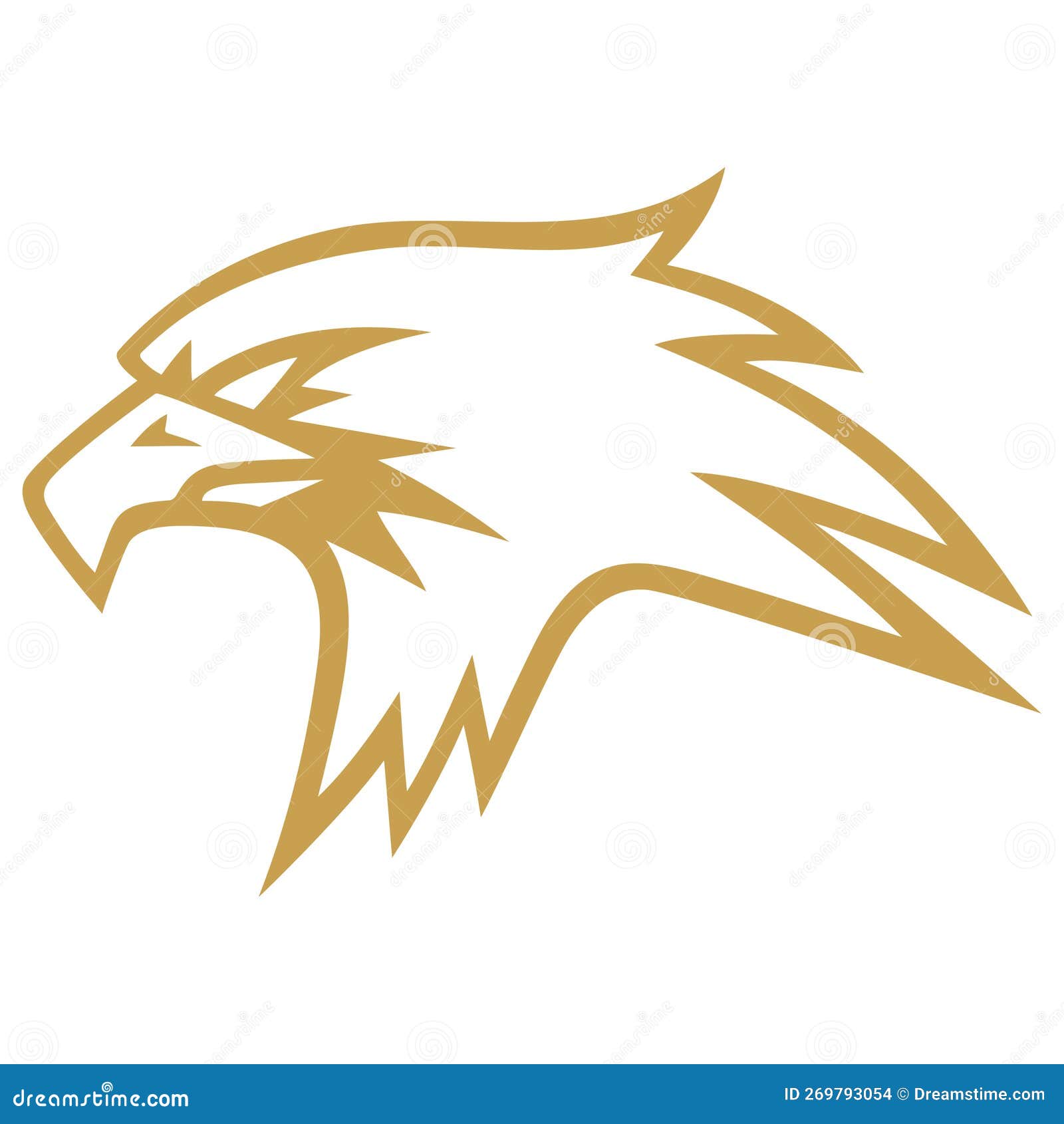 F Falcon Logo Design. Letter F Logo. F Eagle Logo Cartoon Vector ...