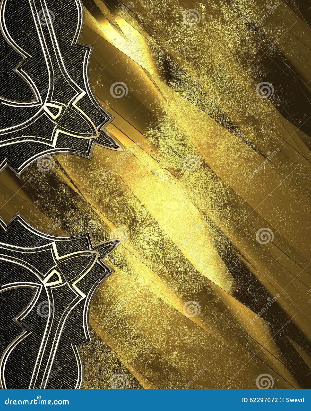 Gold Element for Design. Template for Design Stock Illustration ...