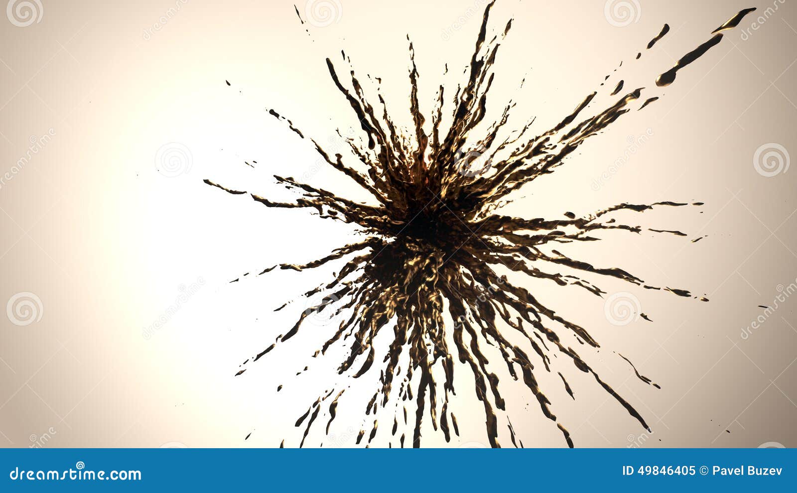 Gold explosion splash stock illustration. Illustration of king - 49846405