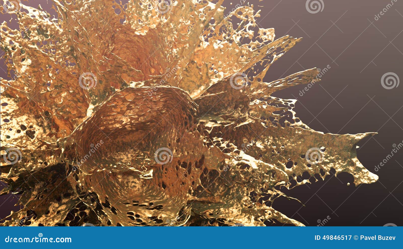 Gold explosion splash stock illustration. Illustration of fountain ...