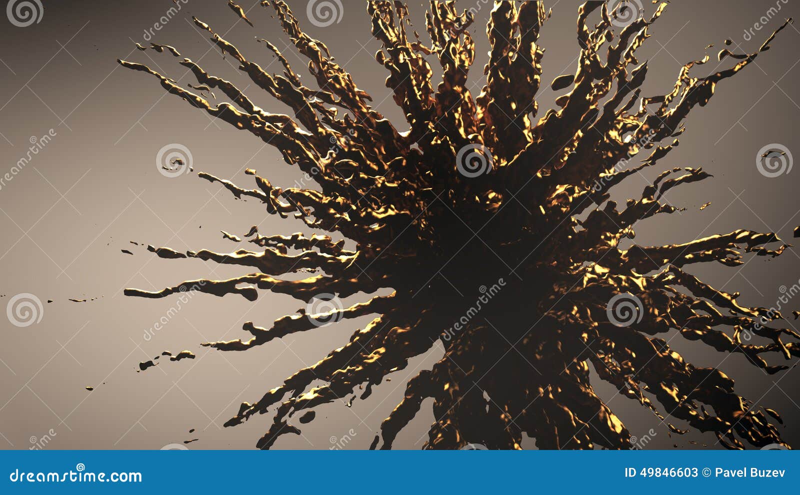 Gold explosion splash stock illustration. Illustration of exibition ...