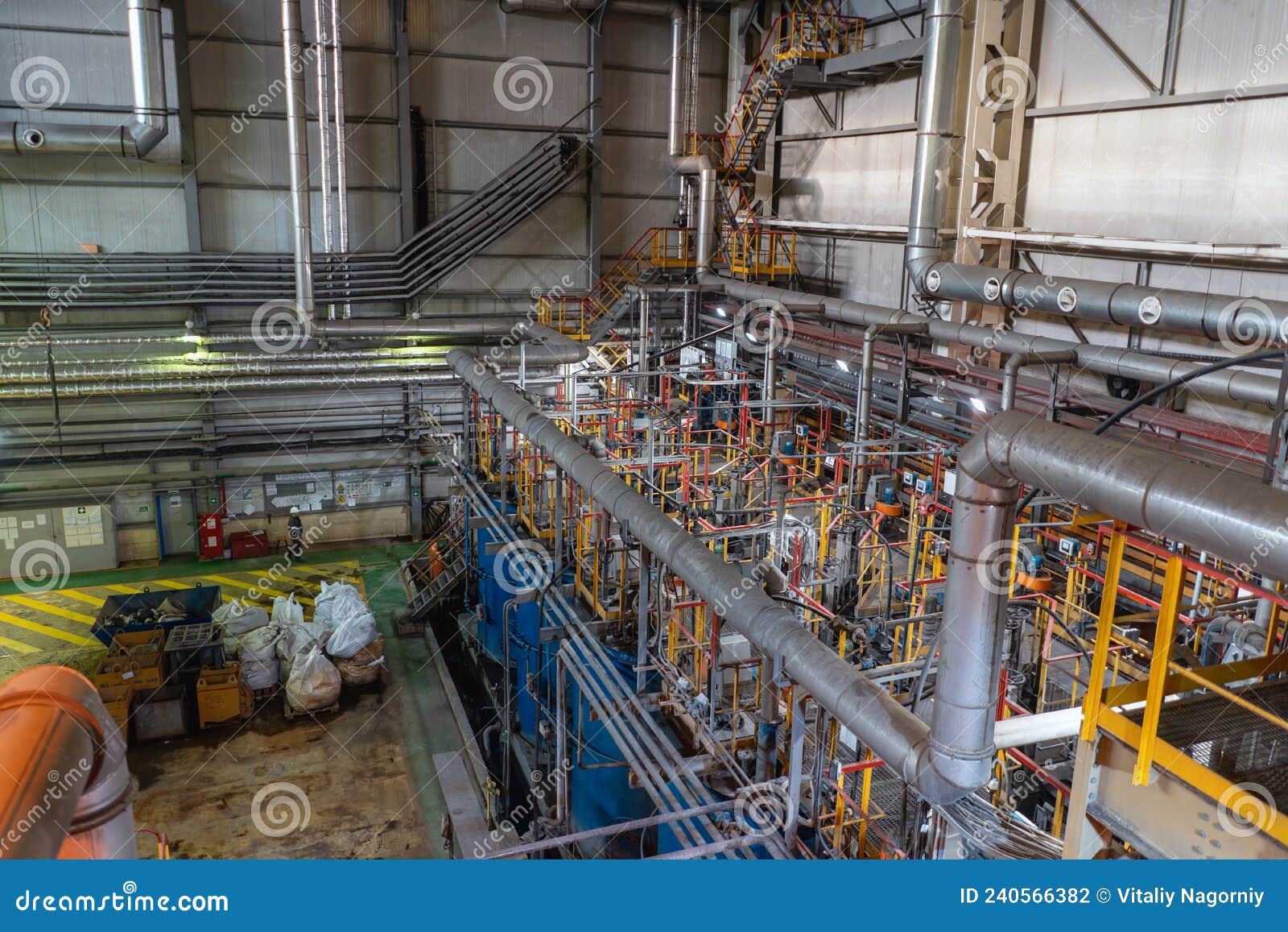 Gold Extraction Plant. the Plant`s Structure Stock Photo - Image of ...