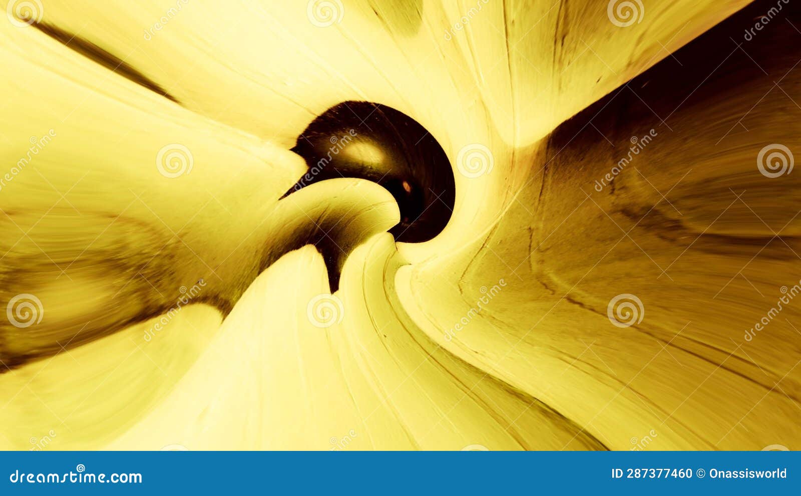 Gold Eye Abstract Background Shapes and Blurs Stock Illustration ...