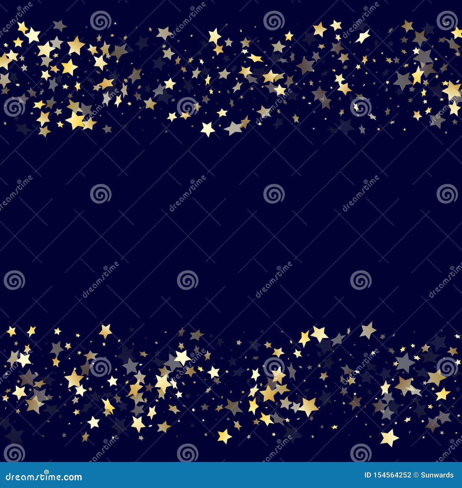 Gold Falling Star Sparkle Elements of Glitter Gradient Vector ...