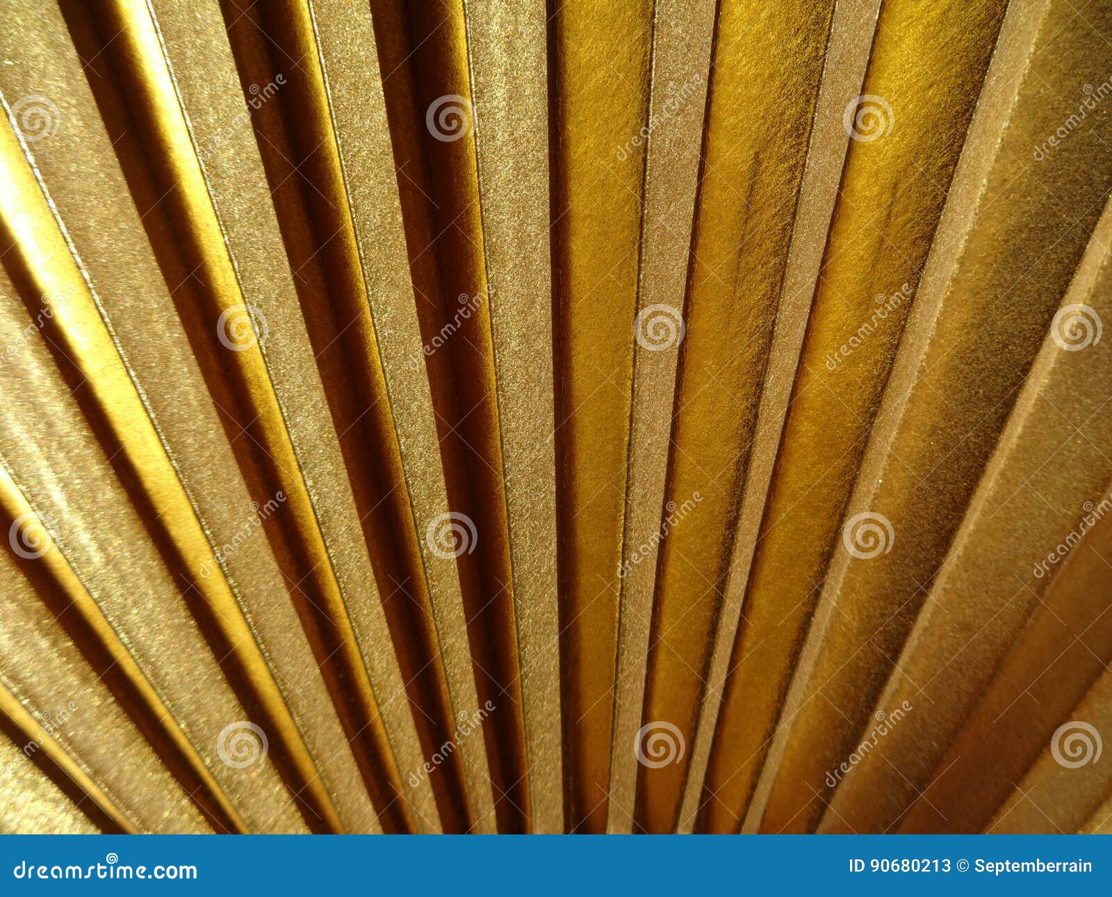 Gold fan texture stock image. Image of industrial, folding - 90680213
