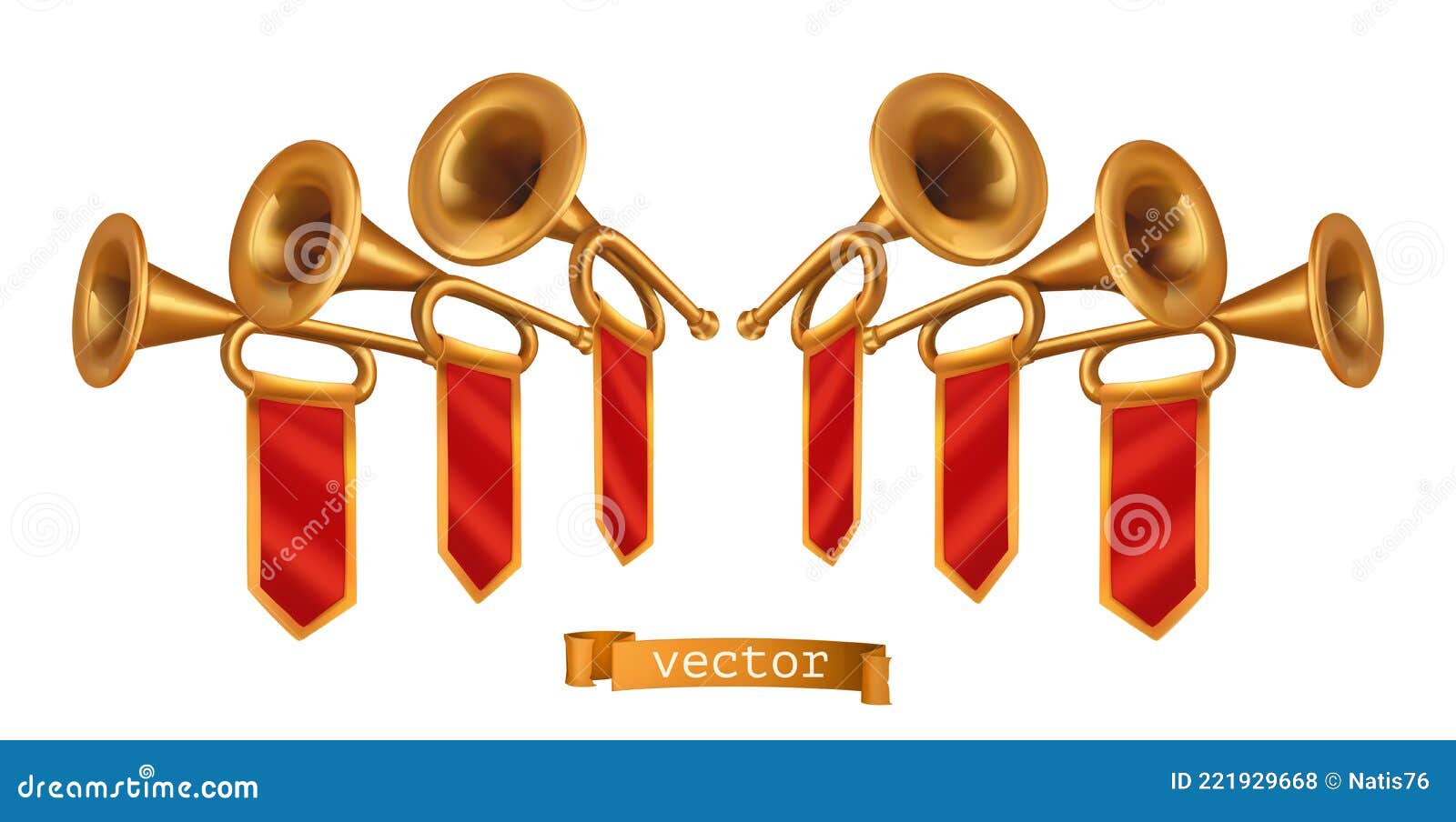 Fanfare Vector Icon Isolated On Transparent Background, Linear F ...