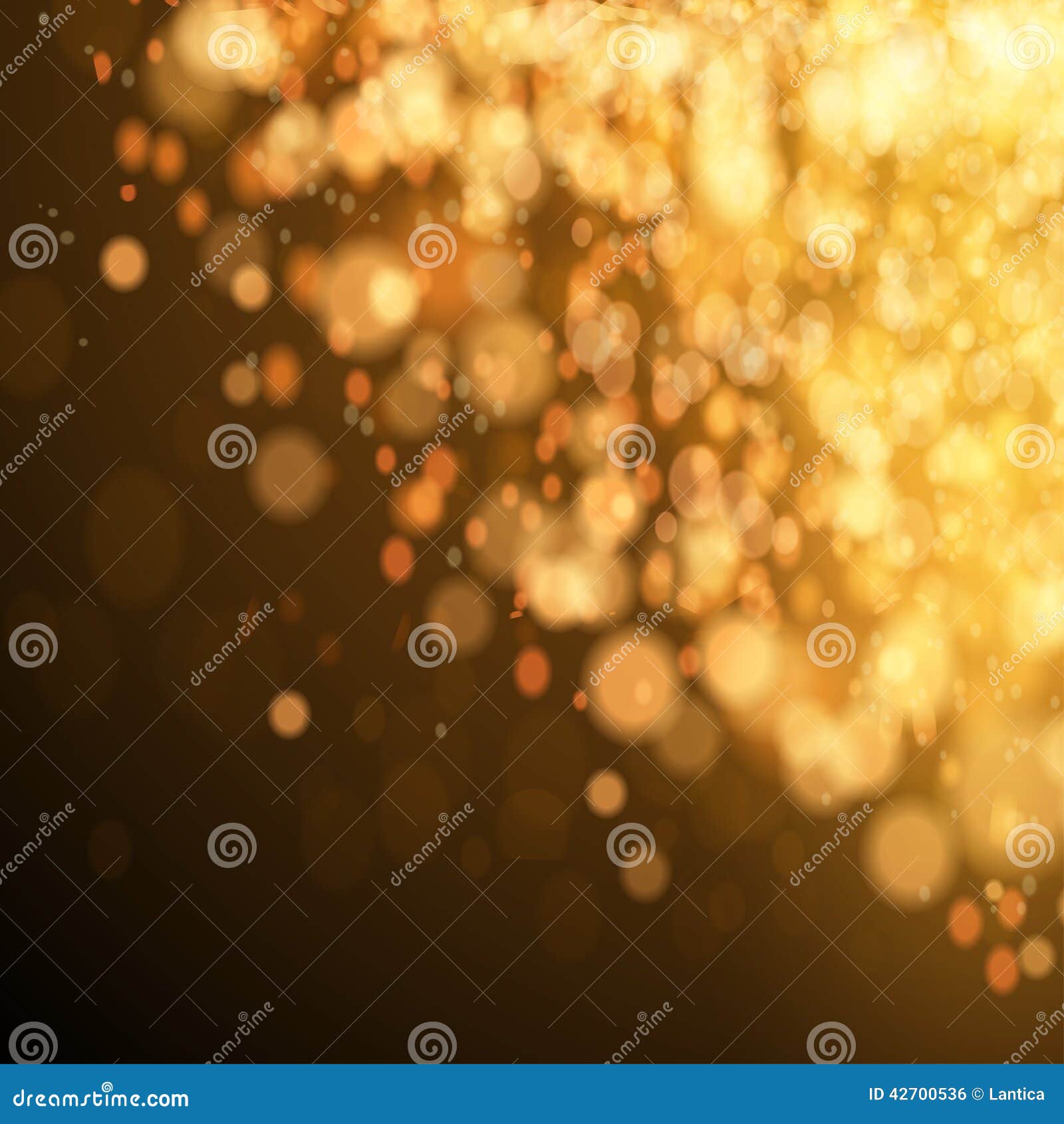 Gold Festive Christmas Background. Stock Vector - Illustration of glow ...
