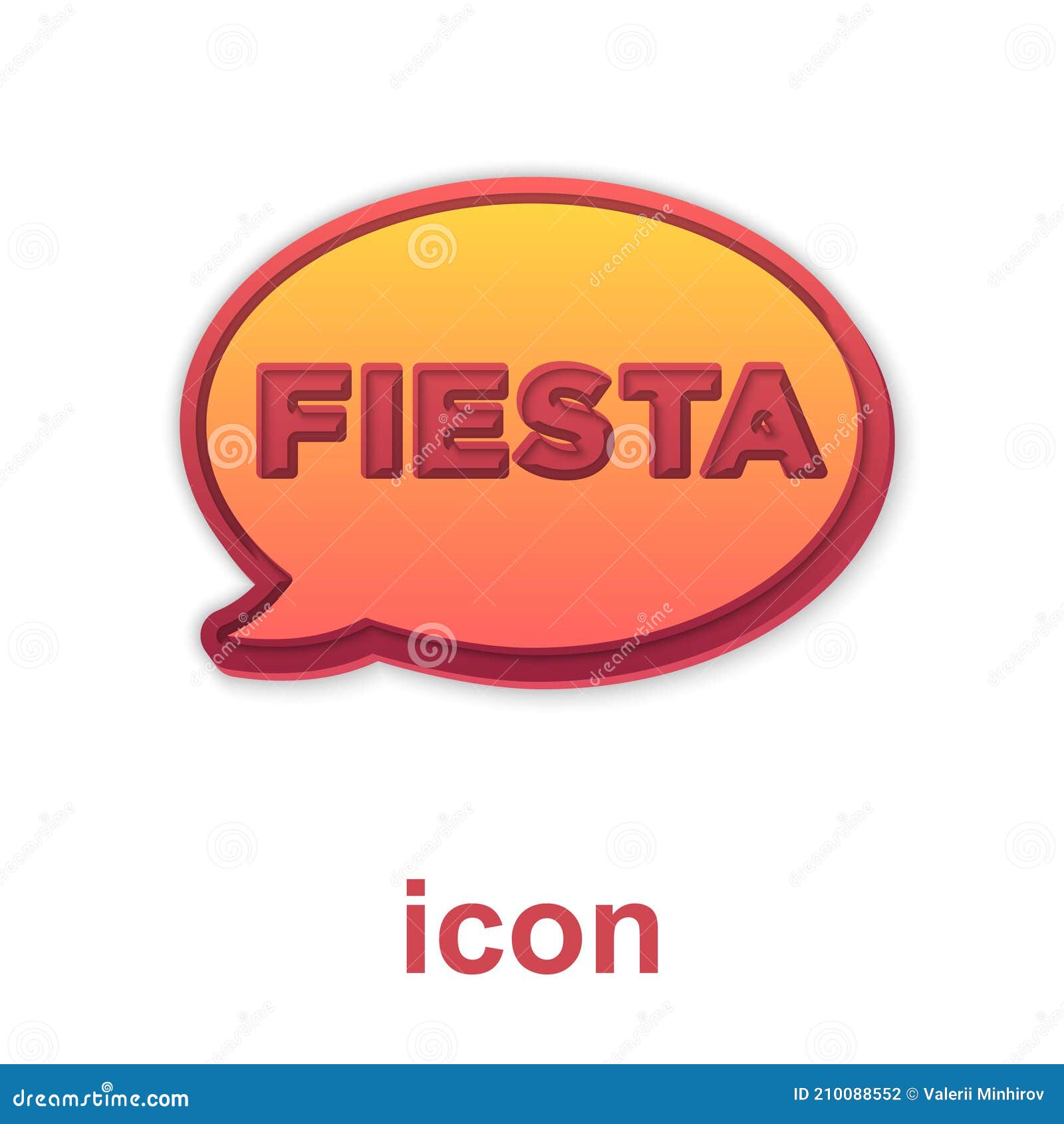 Fiesta Icon Vector Illustration | CartoonDealer.com #5570348
