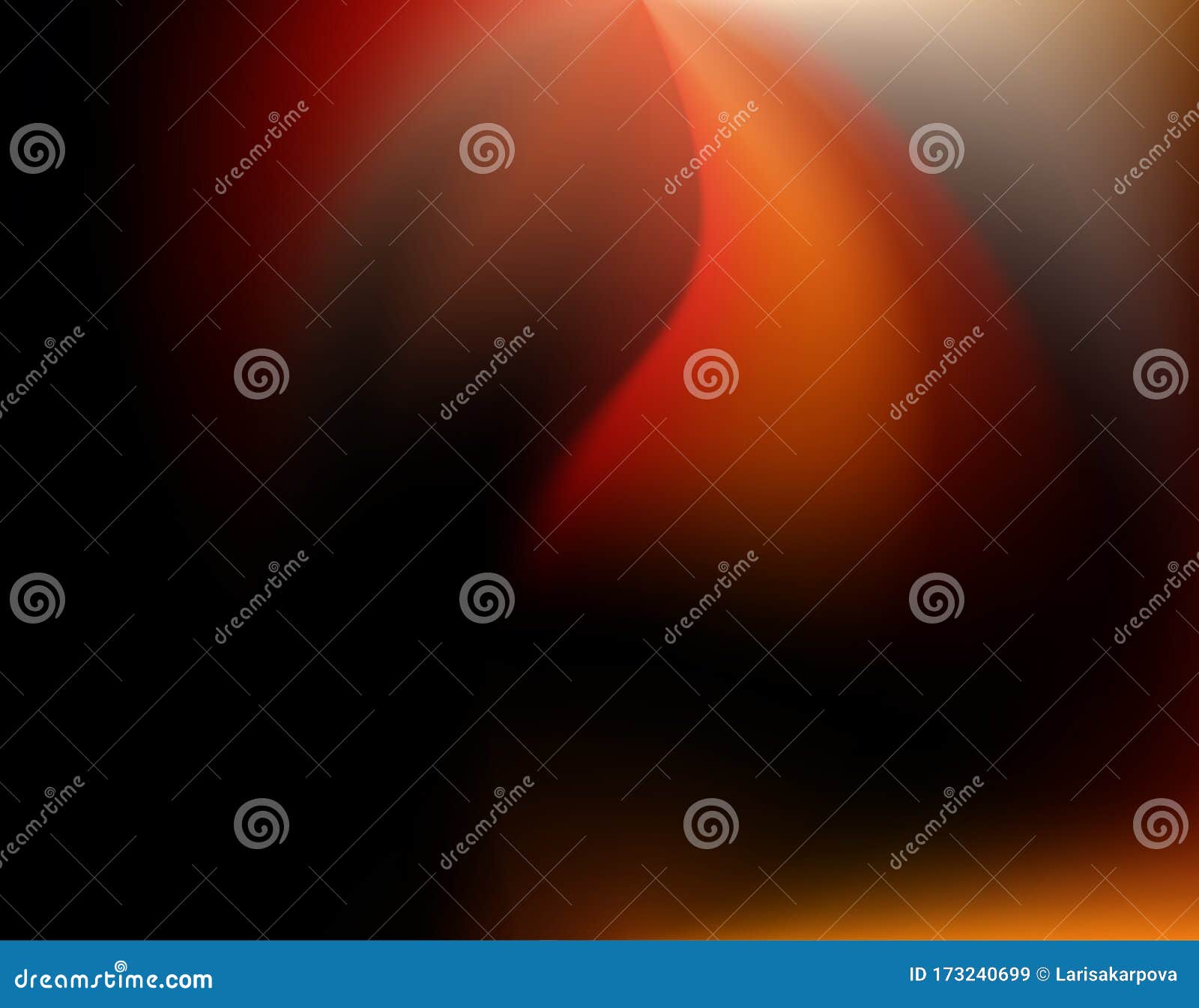 Gold Fire Background with Soft Delicate Folds Stock Illustration ...