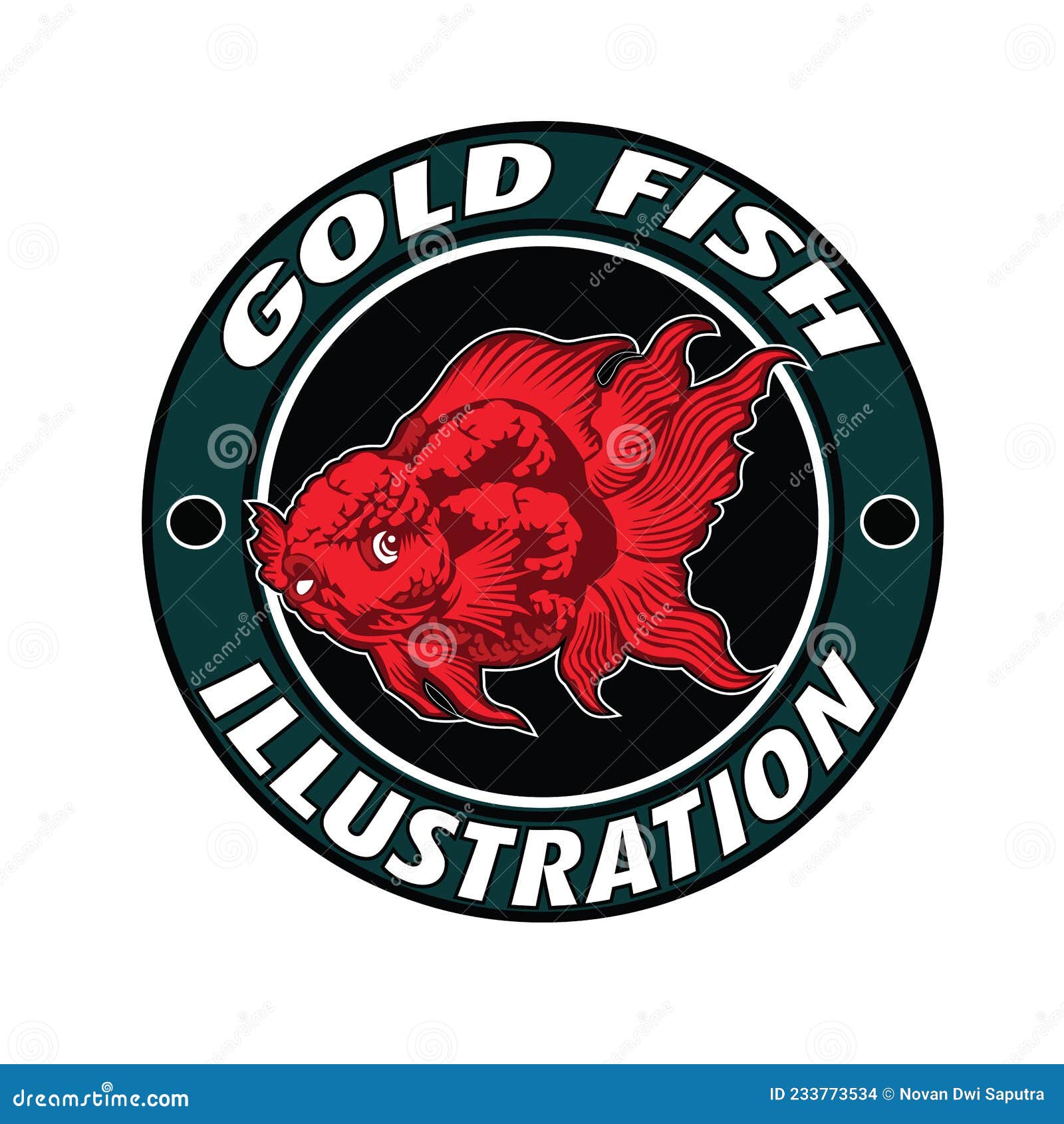 Gold Fish Vector Ready Eps 10 Format Stock Vector - Illustration of ...