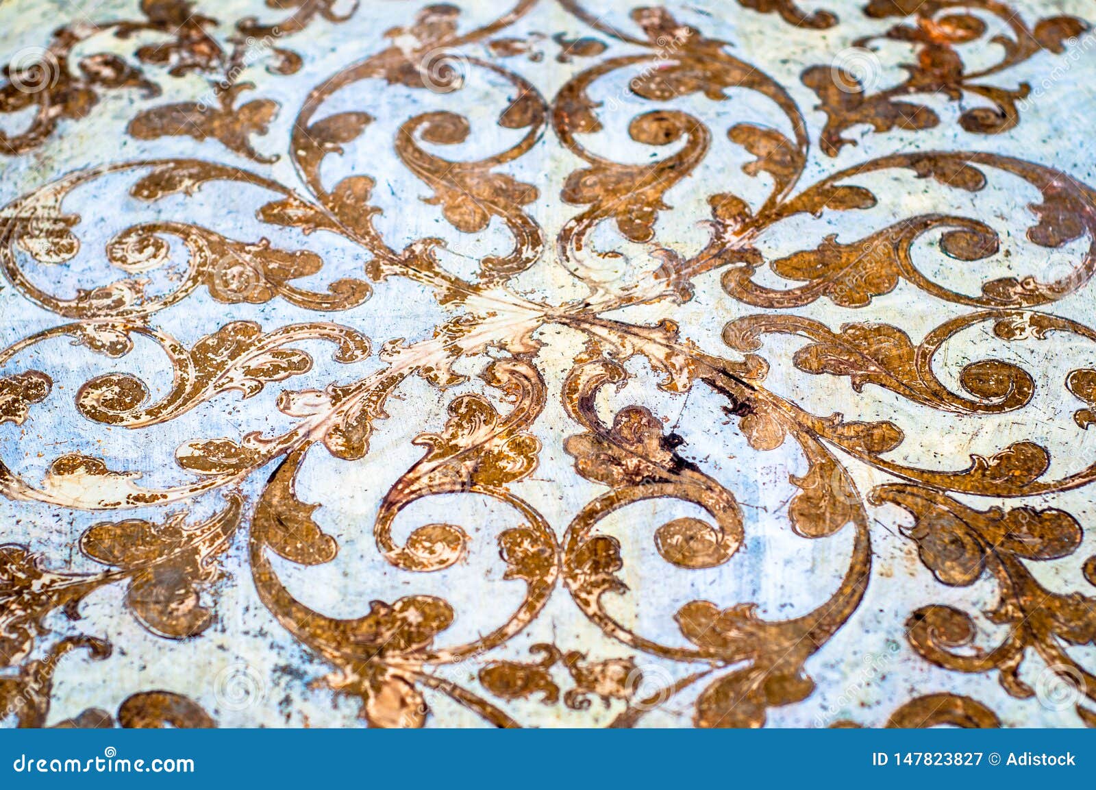 Gold flourish design stock image. Image of graphic, design - 147823827