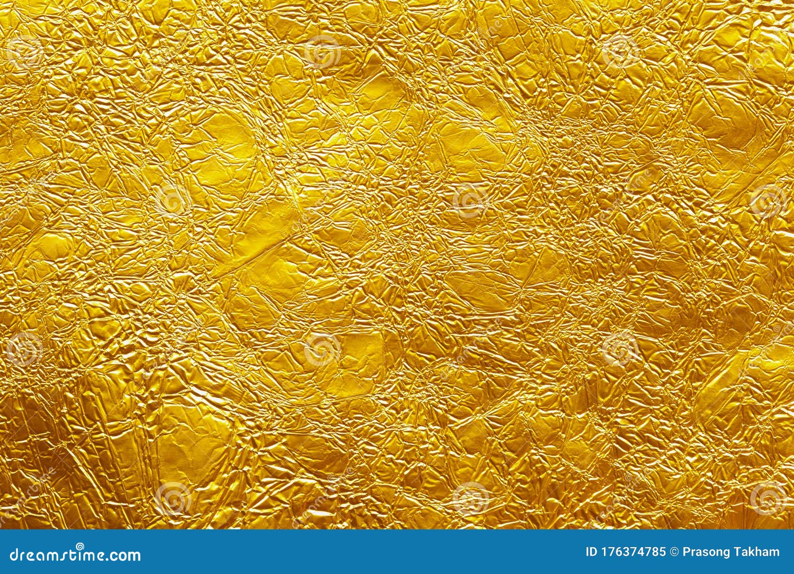 Gold Foil Abstract Background Texture Stock Image - Image of golden ...