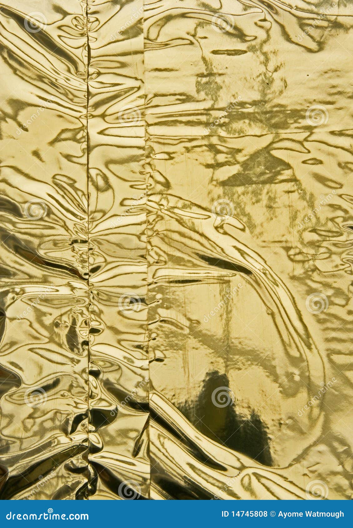 Gold Foil Background: Abstract Pattern. Stock Photo - Image of plastic ...