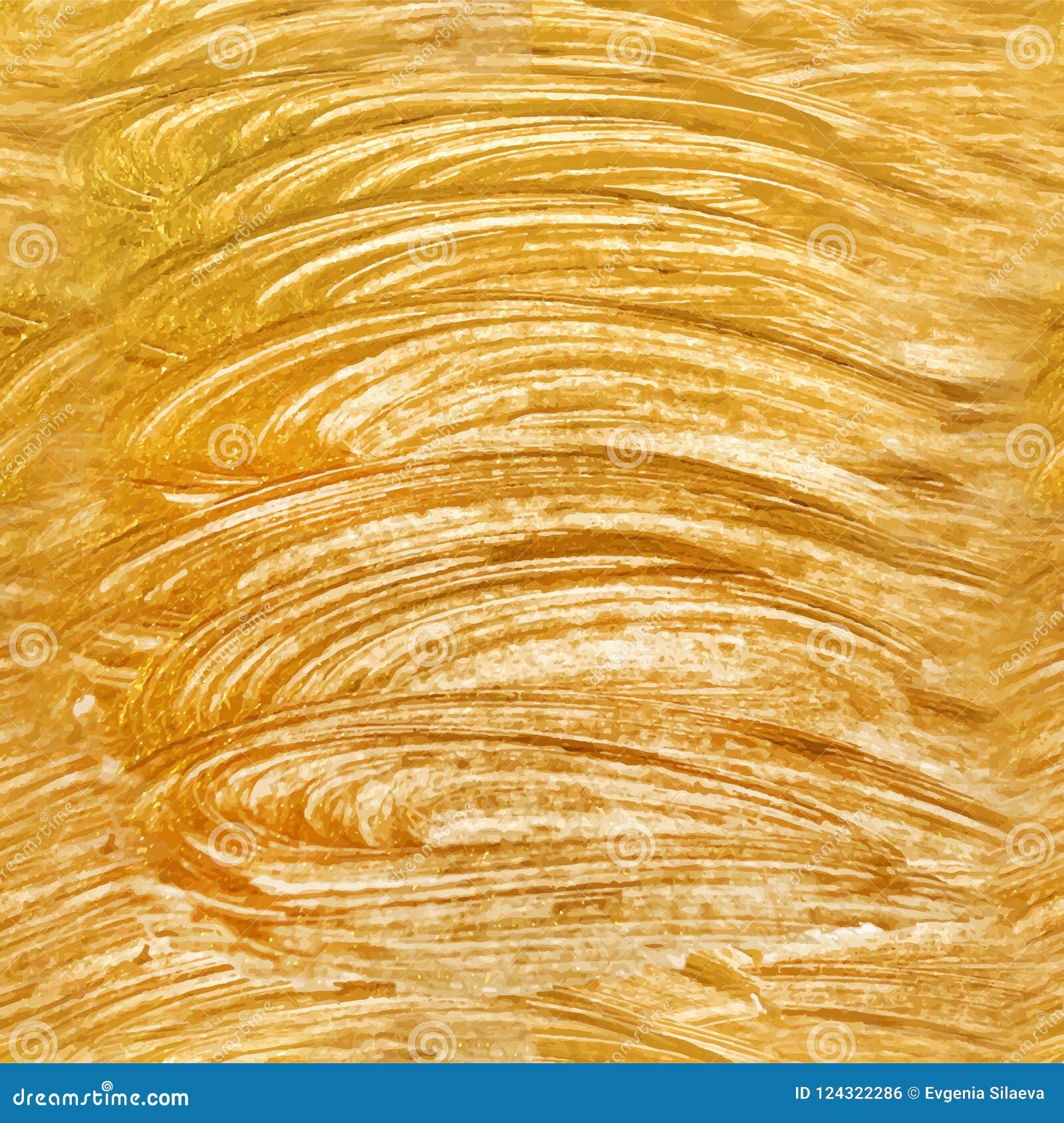 Gold Foil Texture Background, Vector Illustration Seamless Pattern ...