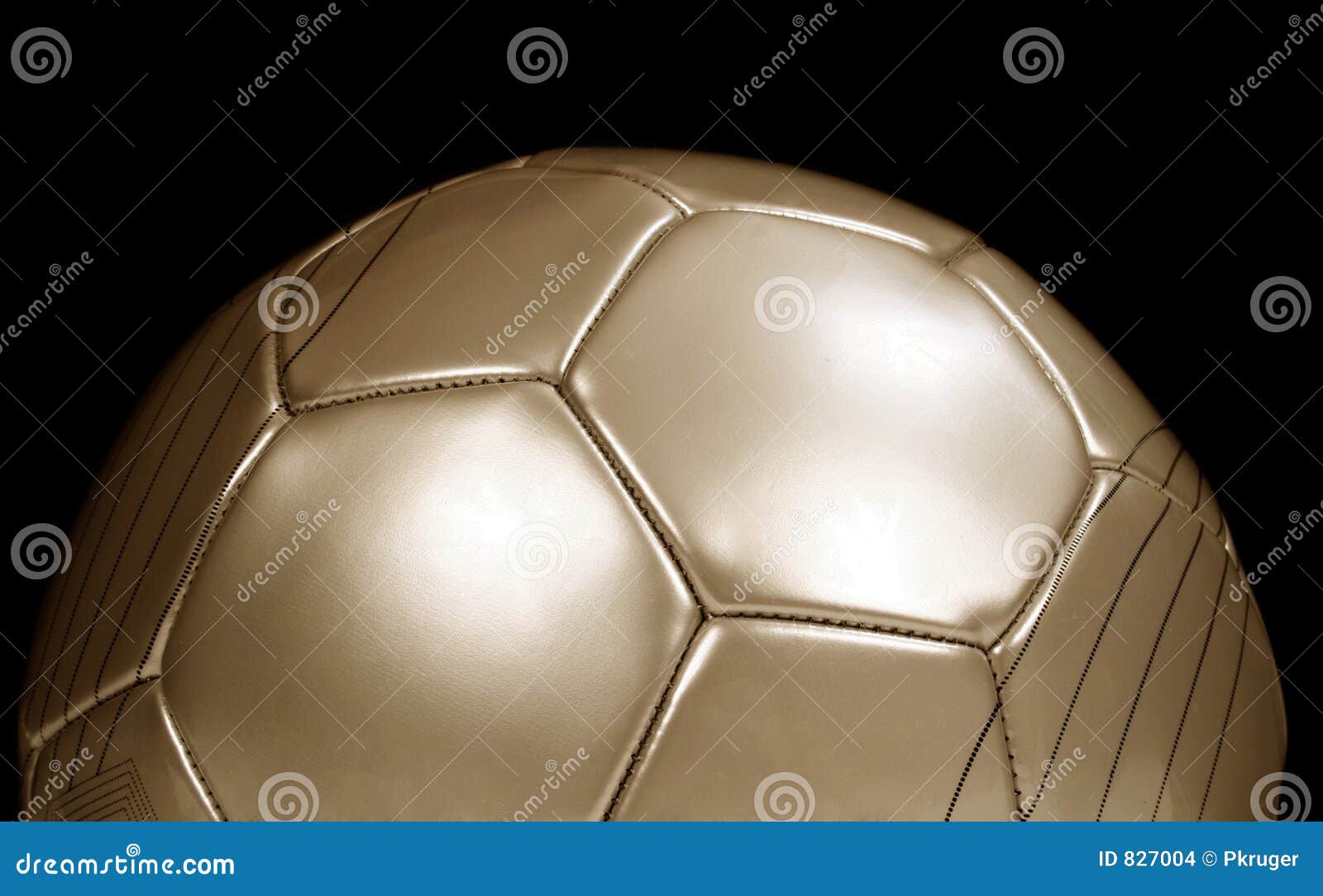 Gold football stock photo. Image of golden, match, football - 827004