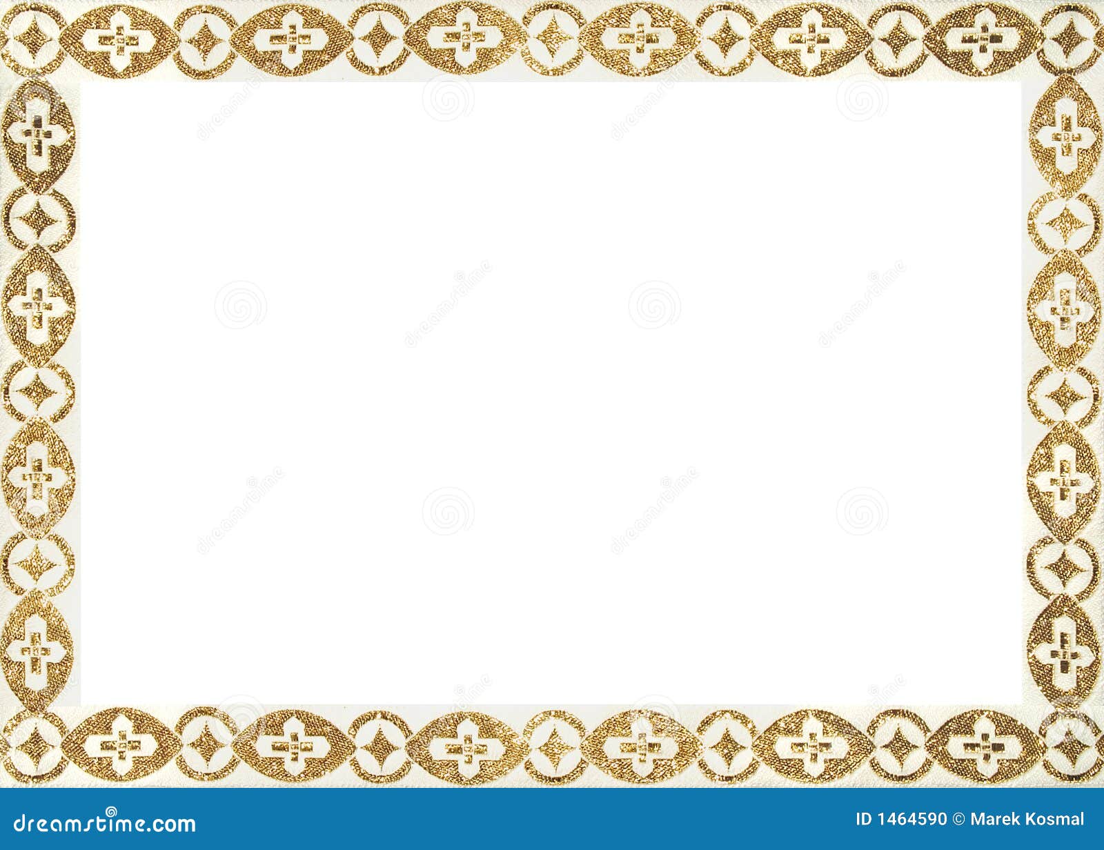 Gold frame stock photo. Image of thread, embroidery, belief - 1464590