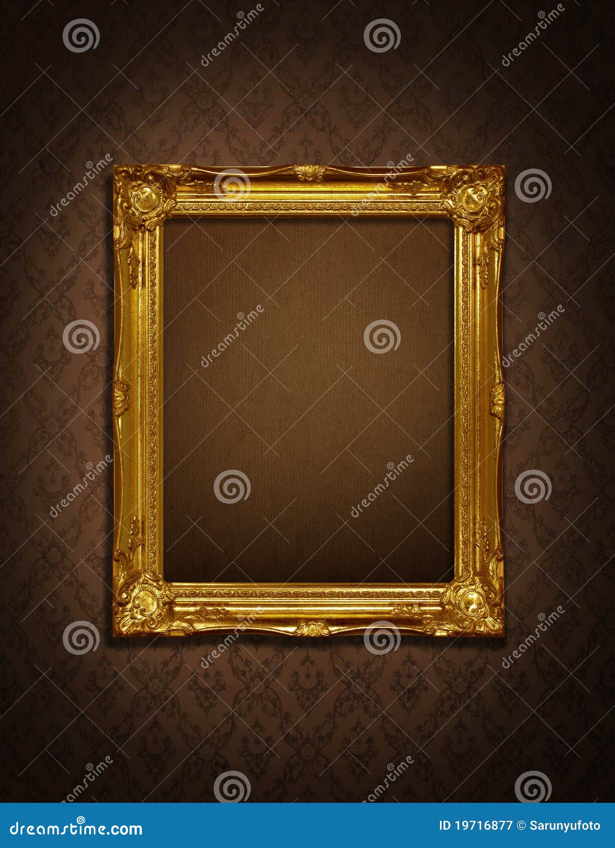 Gold frame stock image. Image of elegant, gold, vines - 19716877