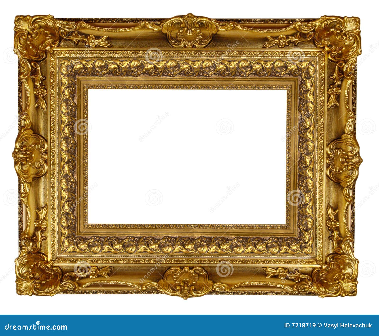 Gold Frame Royalty Free Stock Images - Image: 7218719