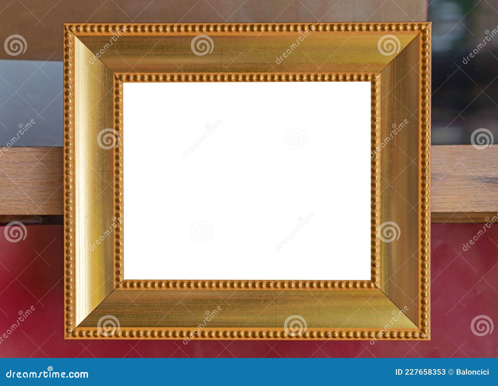 Gold Frame stock image. Image of frame, space, europe - 227658353