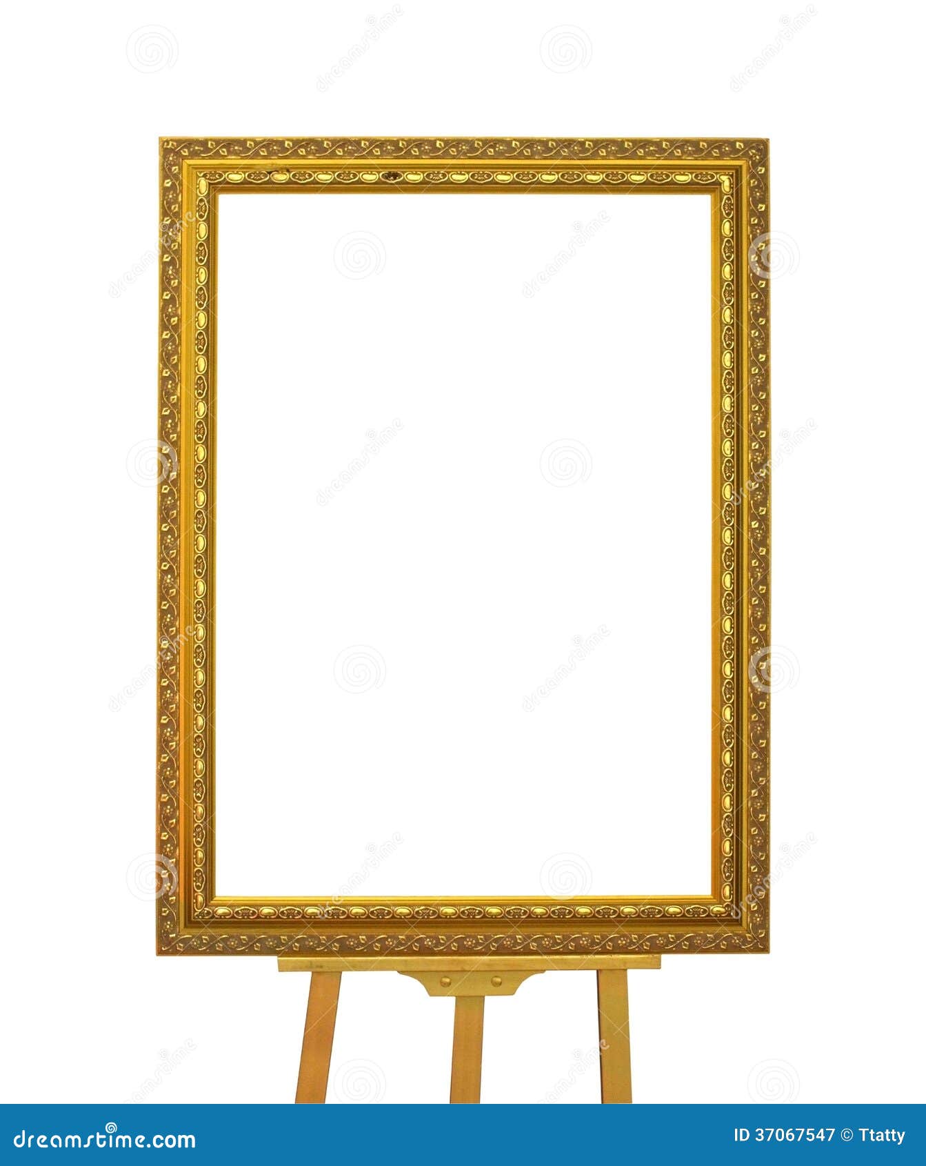 Gold frame stock image. Image of gold, holder, retro - 37067547