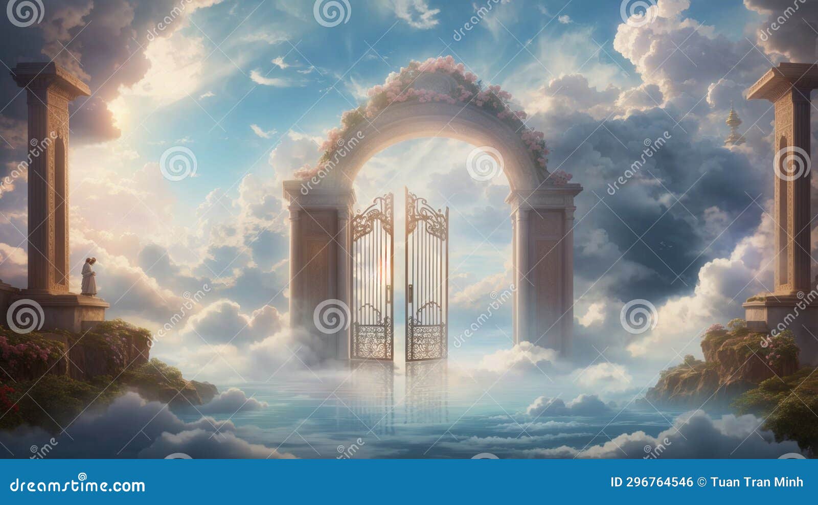 Gold Gates . Stock Photo | CartoonDealer.com #296764554