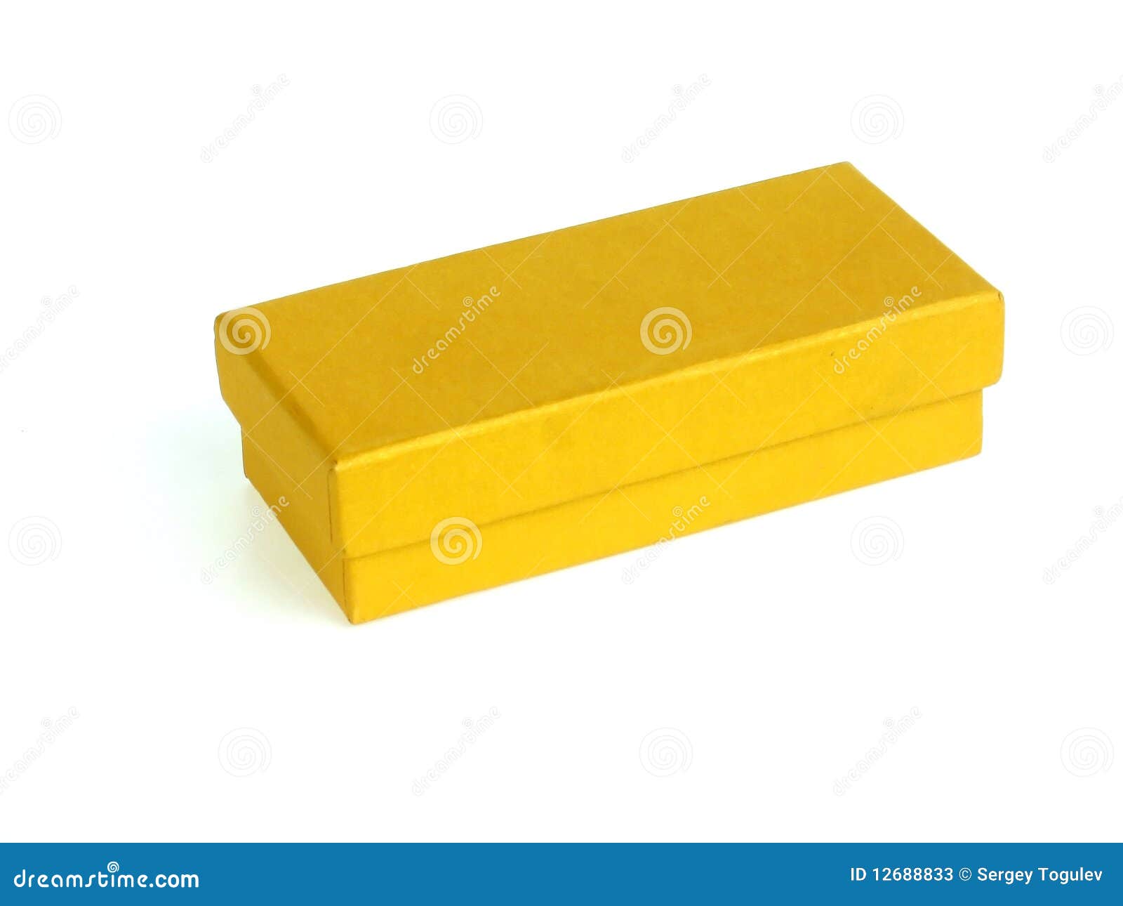 Gold gift box stock image. Image of crate, surprise, gift - 12688833