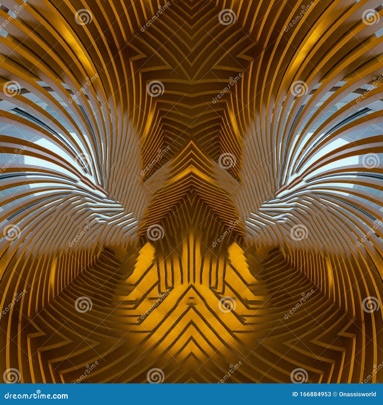 Gold Glass Abstract Art Backgrounds Stock Illustration - Illustration ...