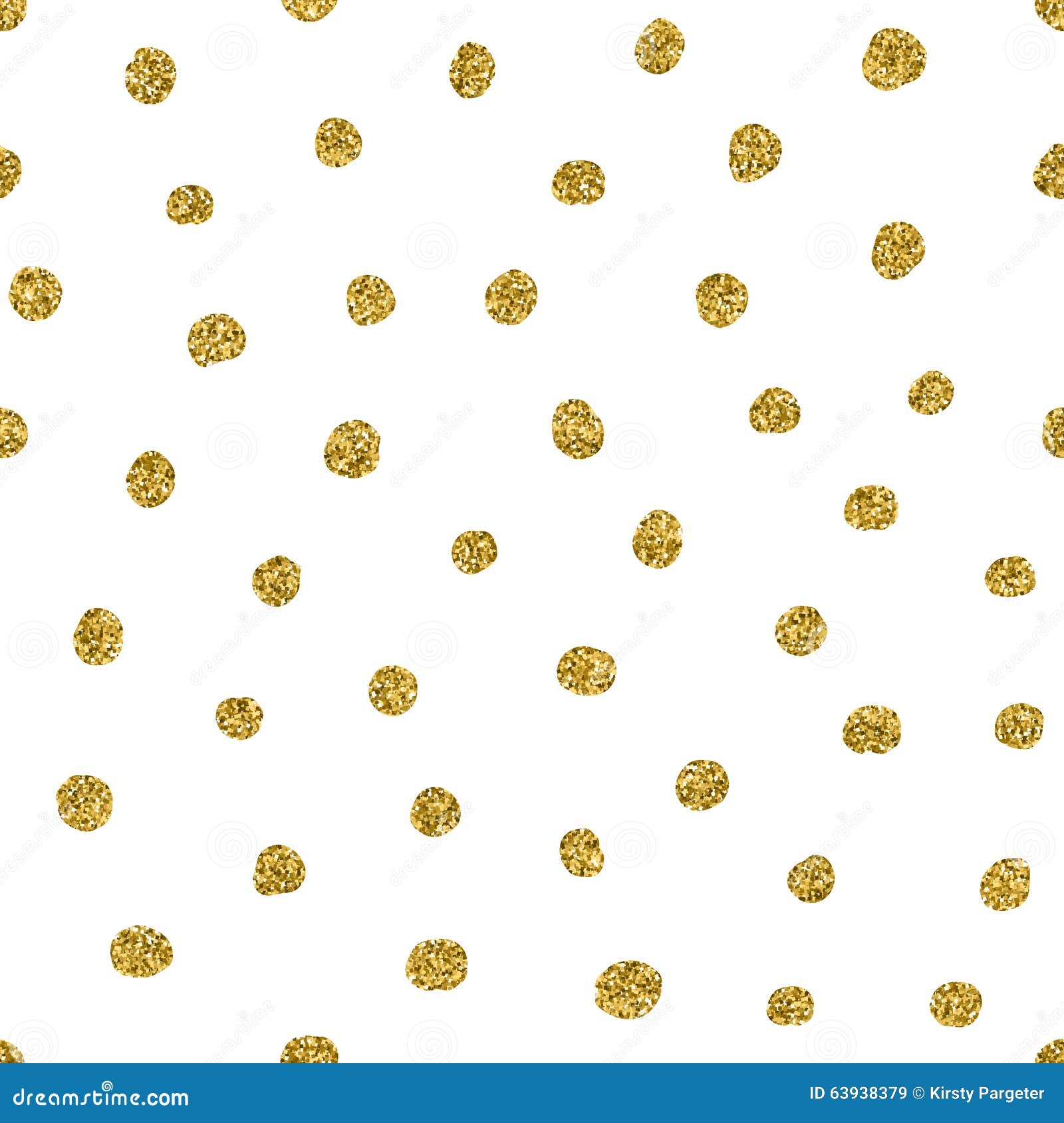 Gold Glitter Pattern Stock Vector - Image: 63938379