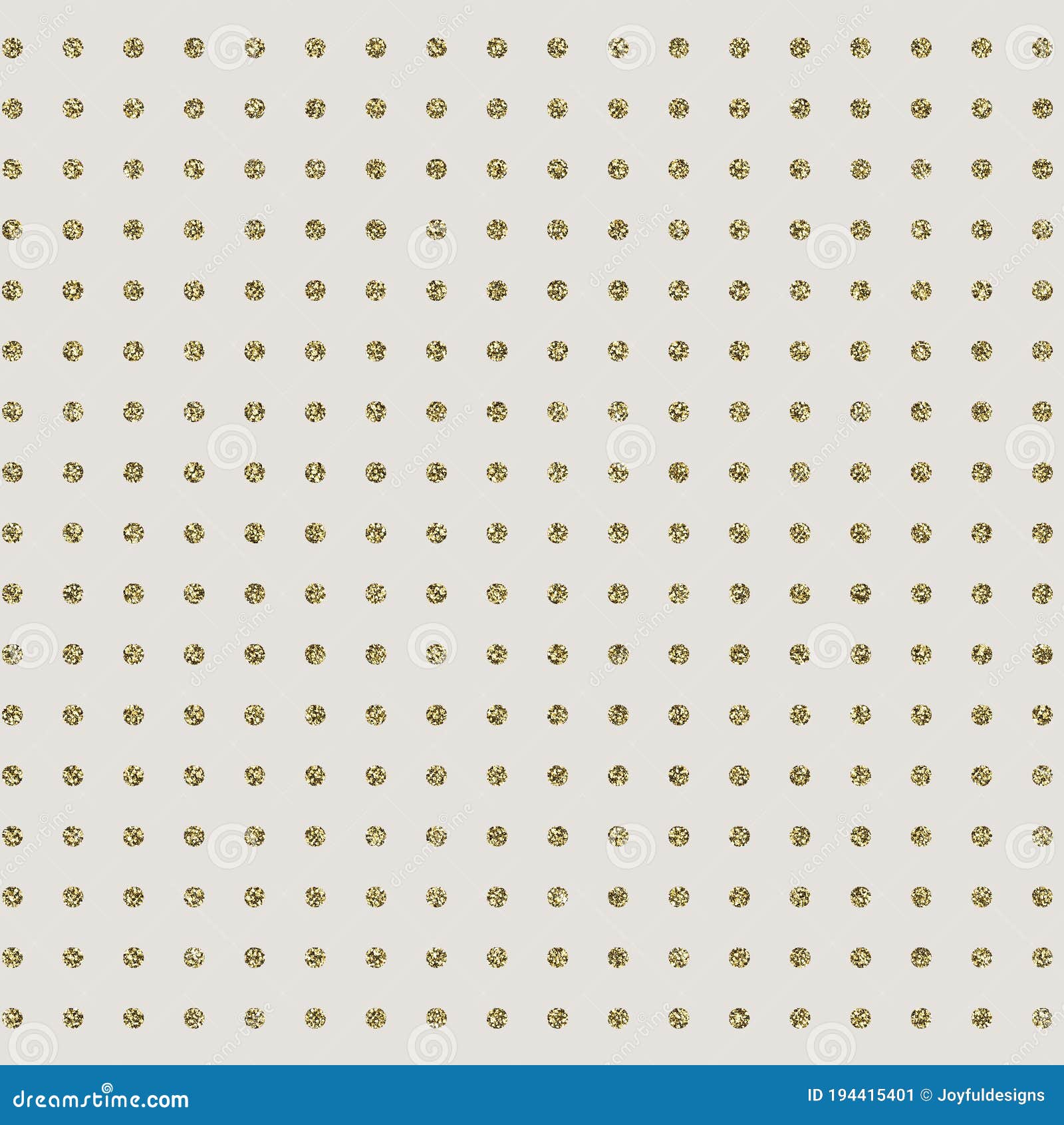 Gold Glitter Polka Dot Pattern Stock Illustration - Illustration of ...