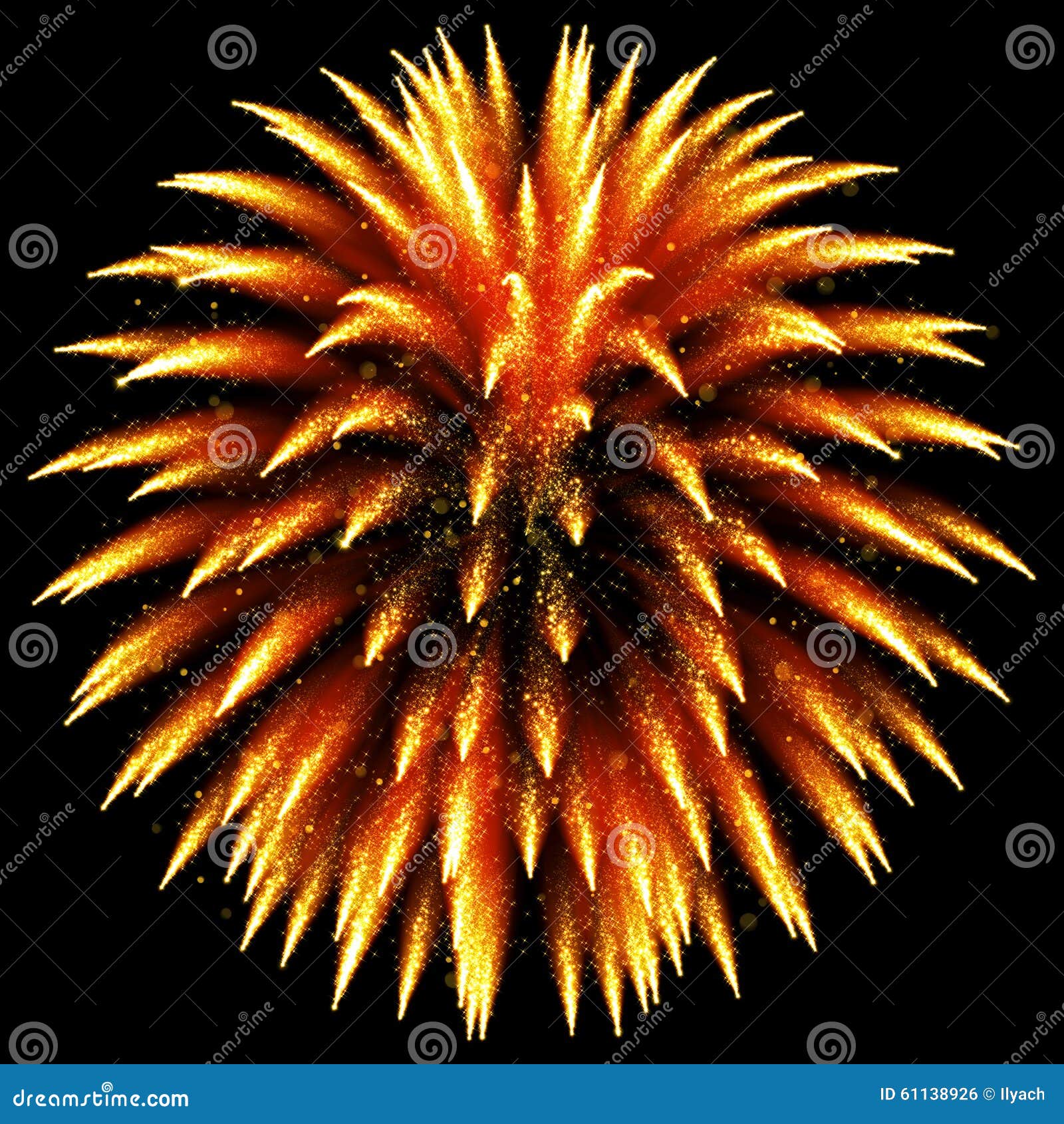 Gold Glittering Sparkle Fireworks Stock Photo - Image of celebrate ...
