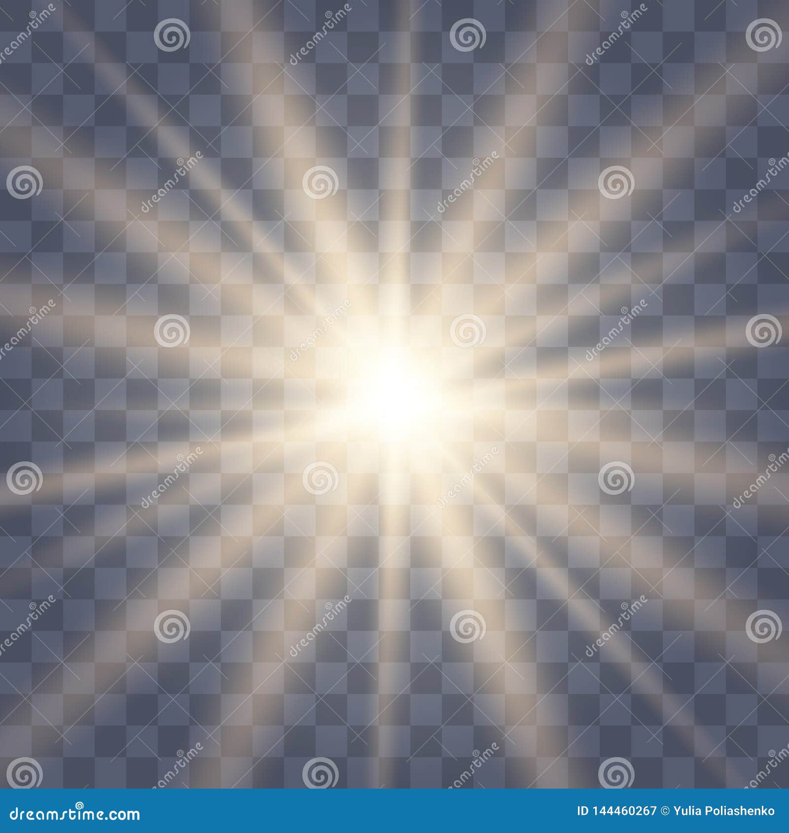Gold Glowing Light Burst Explosion. Stock Vector - Illustration of cool ...